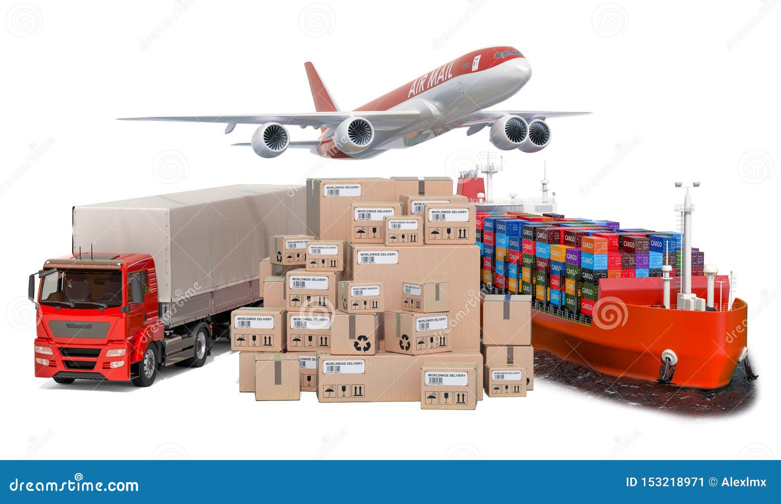 Air Freight, Cargo Shipping and Freight Transportation, Delivery ...