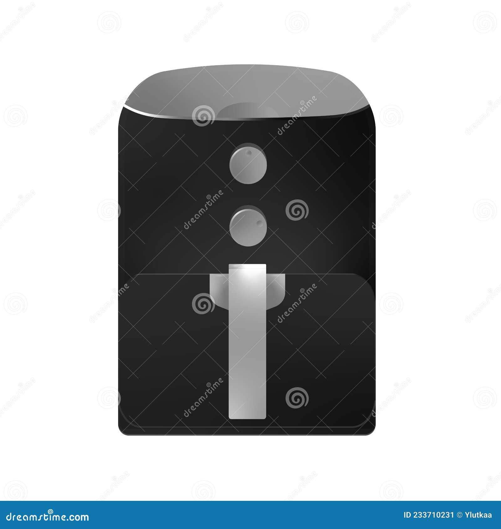 Air Fryer Kitchen Machine Illustration Vector.Air Fryers Icon 3d Effect ...