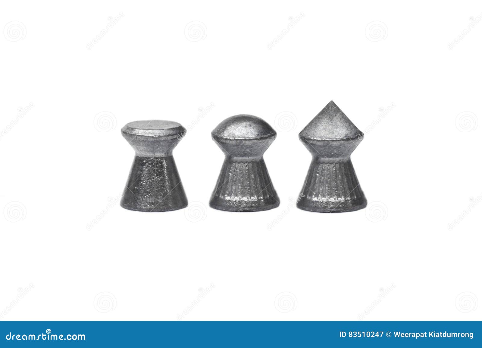 Air gun pellets stock image. Image of three, arms, rifle - 83510247