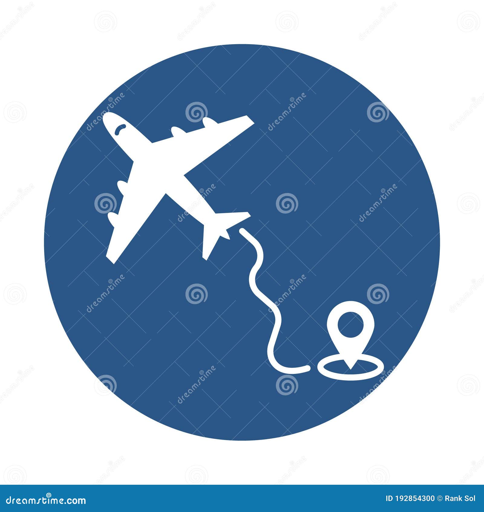 Air Highway,Half Glyph Style Vector Icon Which Can Easily Modify or ...