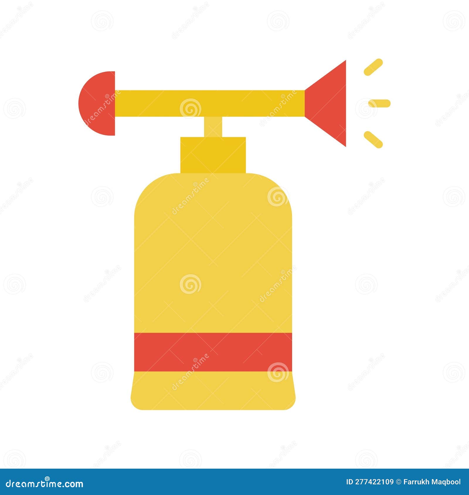 Air Horn Icon Vector Image. Stock Vector - Illustration of music ...
