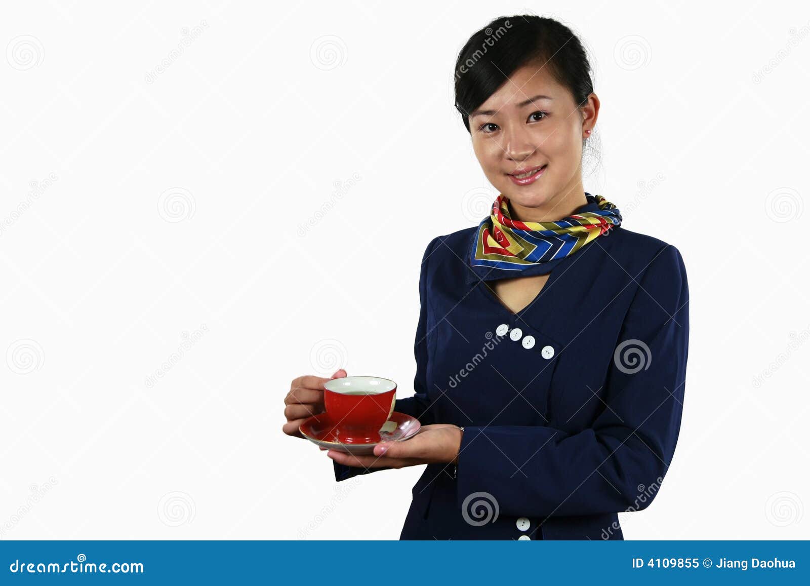Air hostess stock image. Image of service, airport, girl - 4109855