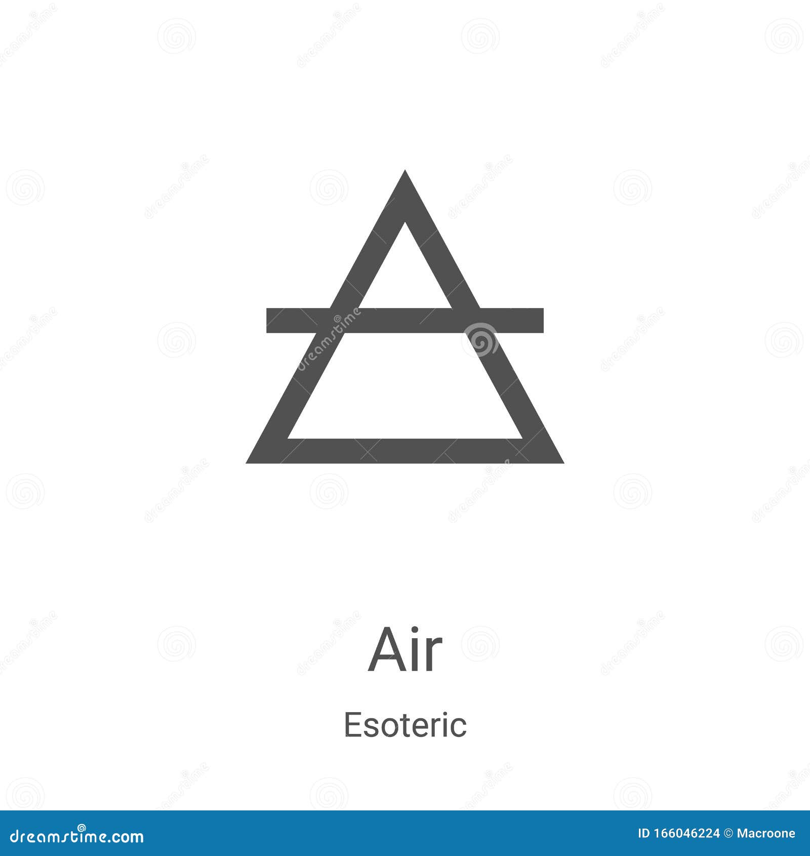 Air Icon Vector from Esoteric Collection. Thin Line Air Outline Icon ...