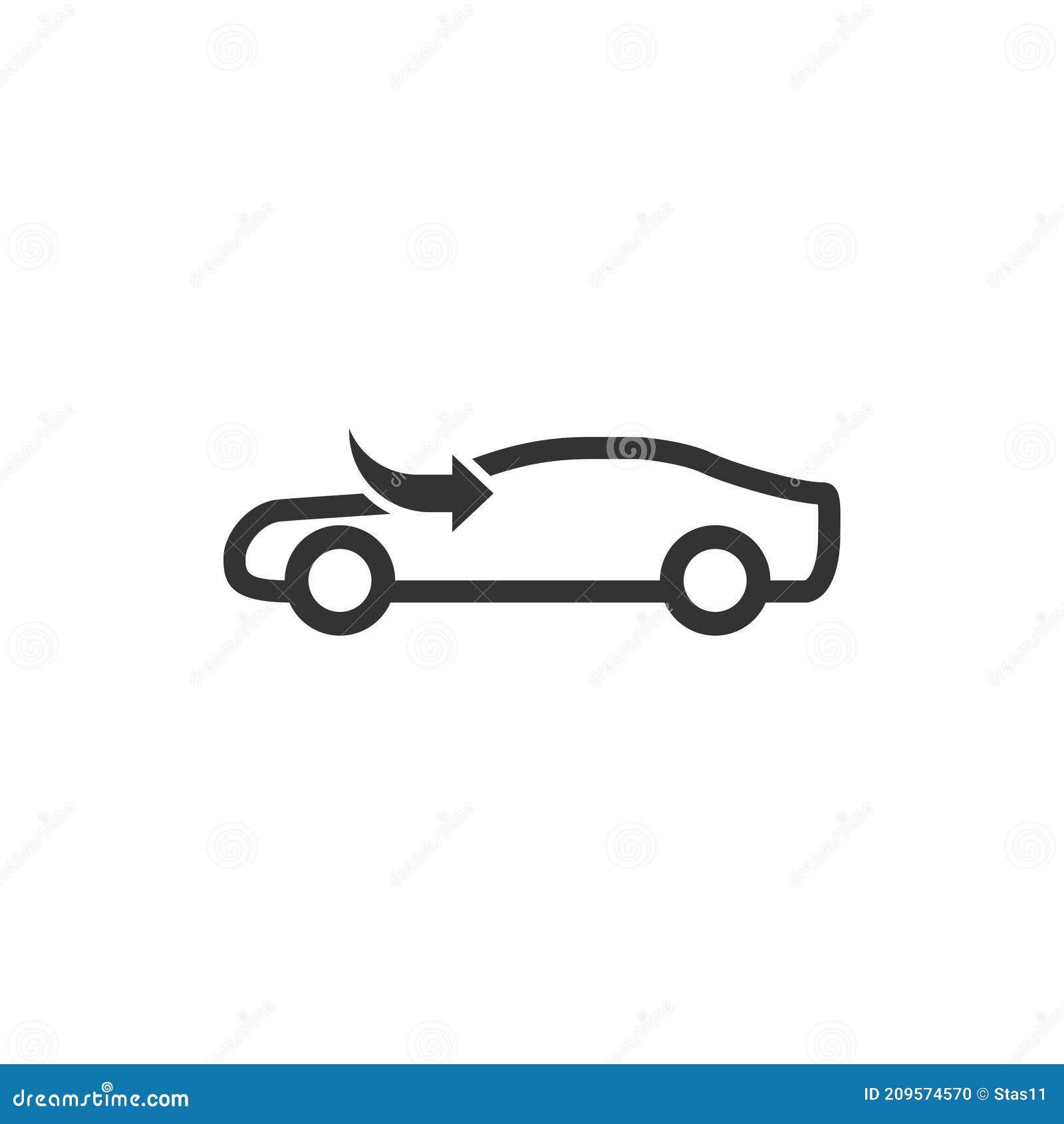 Air Intake Outside Icon in Simple Design. Vector Illustration Stock ...