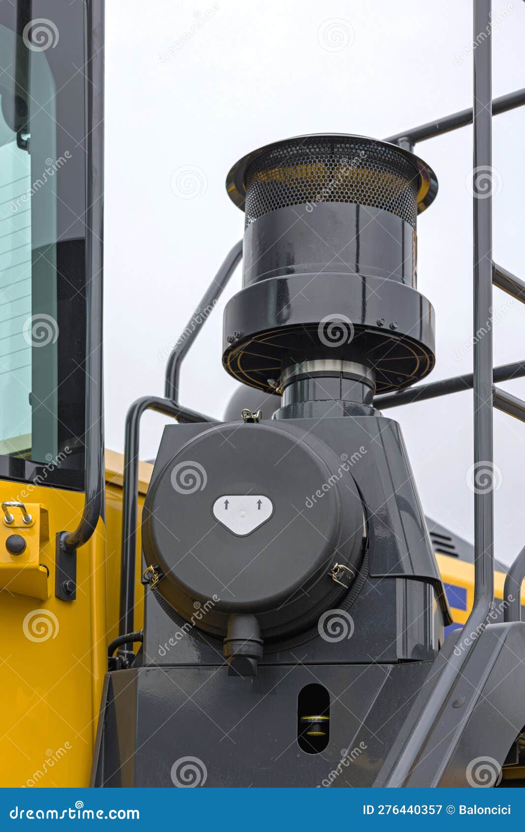 Jet Intake On Large Rotary Aircraft. Helicopter Jet Engine Turbine ...