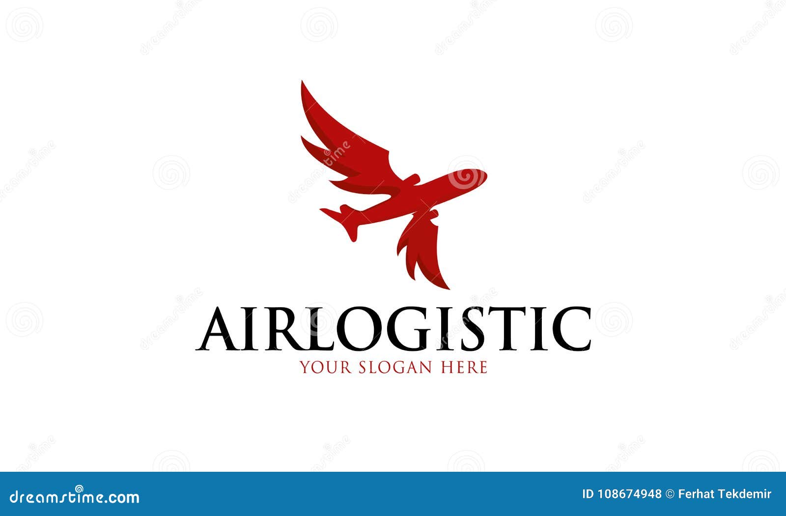 Air Logistics Logo Template Stock Vector - Illustration of logistics ...
