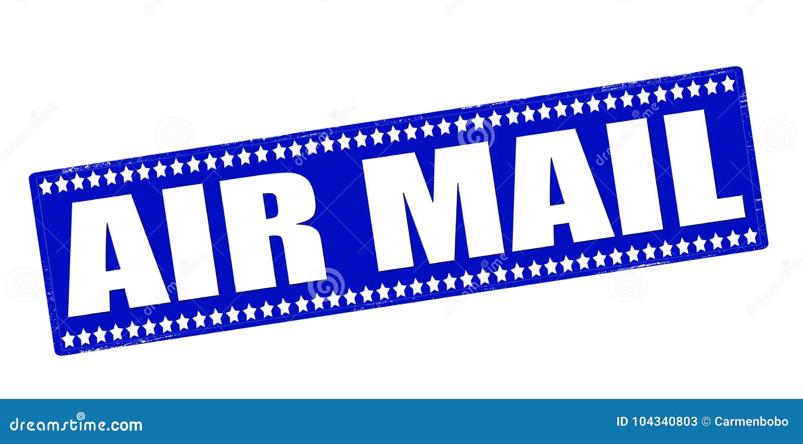 Air mail stock vector. Illustration of breath, text - 104340803