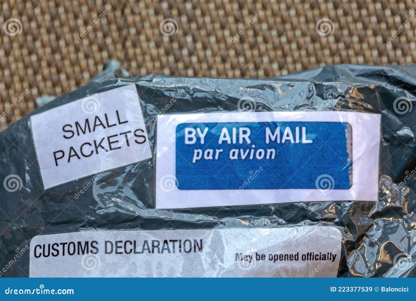 By Air Mail stock image. Image of office, documents - 223377539
