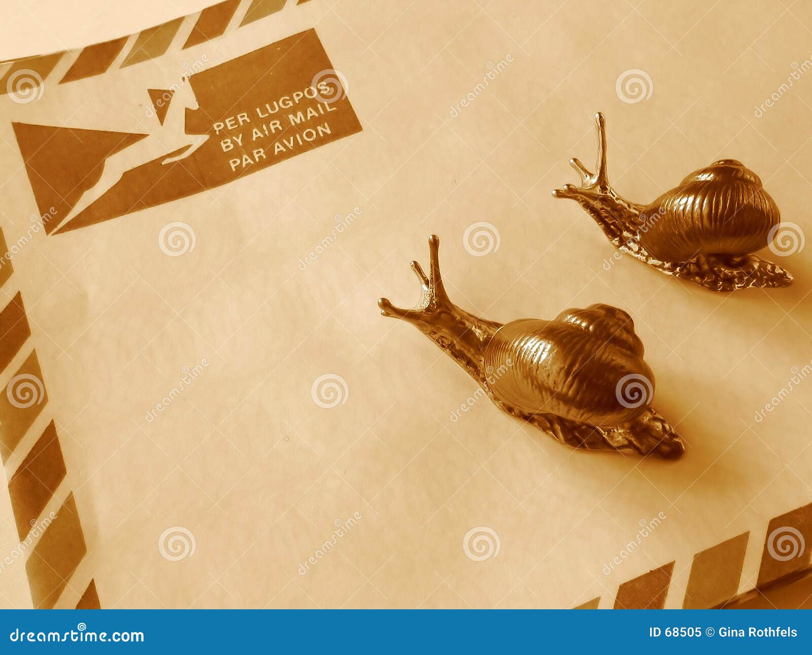Air mail or snail mail? stock image. Image of love, pair - 68505