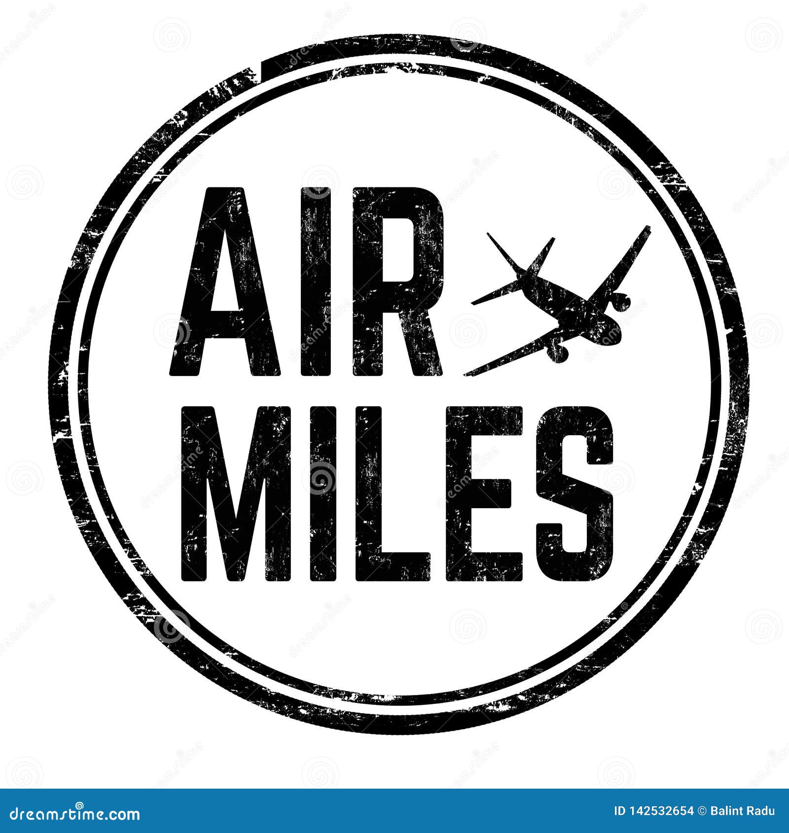 Air Miles Sign Or Stamp Vector Illustration | CartoonDealer.com #142532654