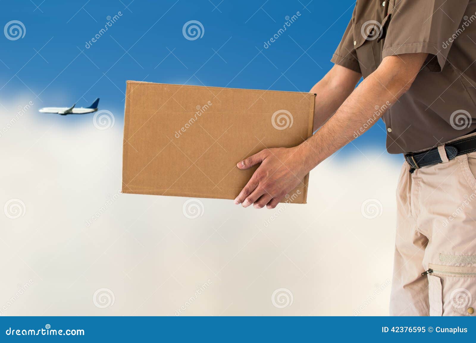 Air Parcel Delivery Service Stock Image - Image of moving, postal: 42376595