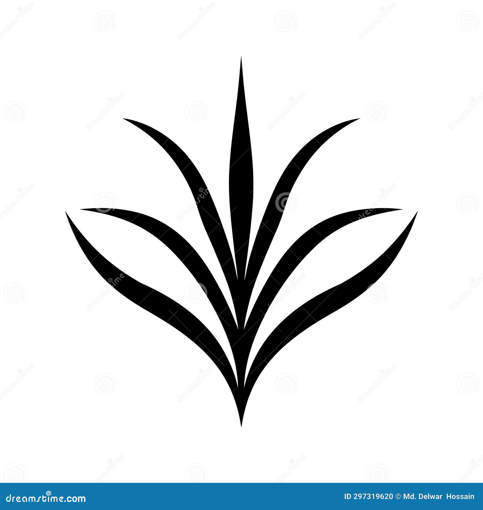 Air Plant Icon stock vector. Illustration of epiphyte - 297319620