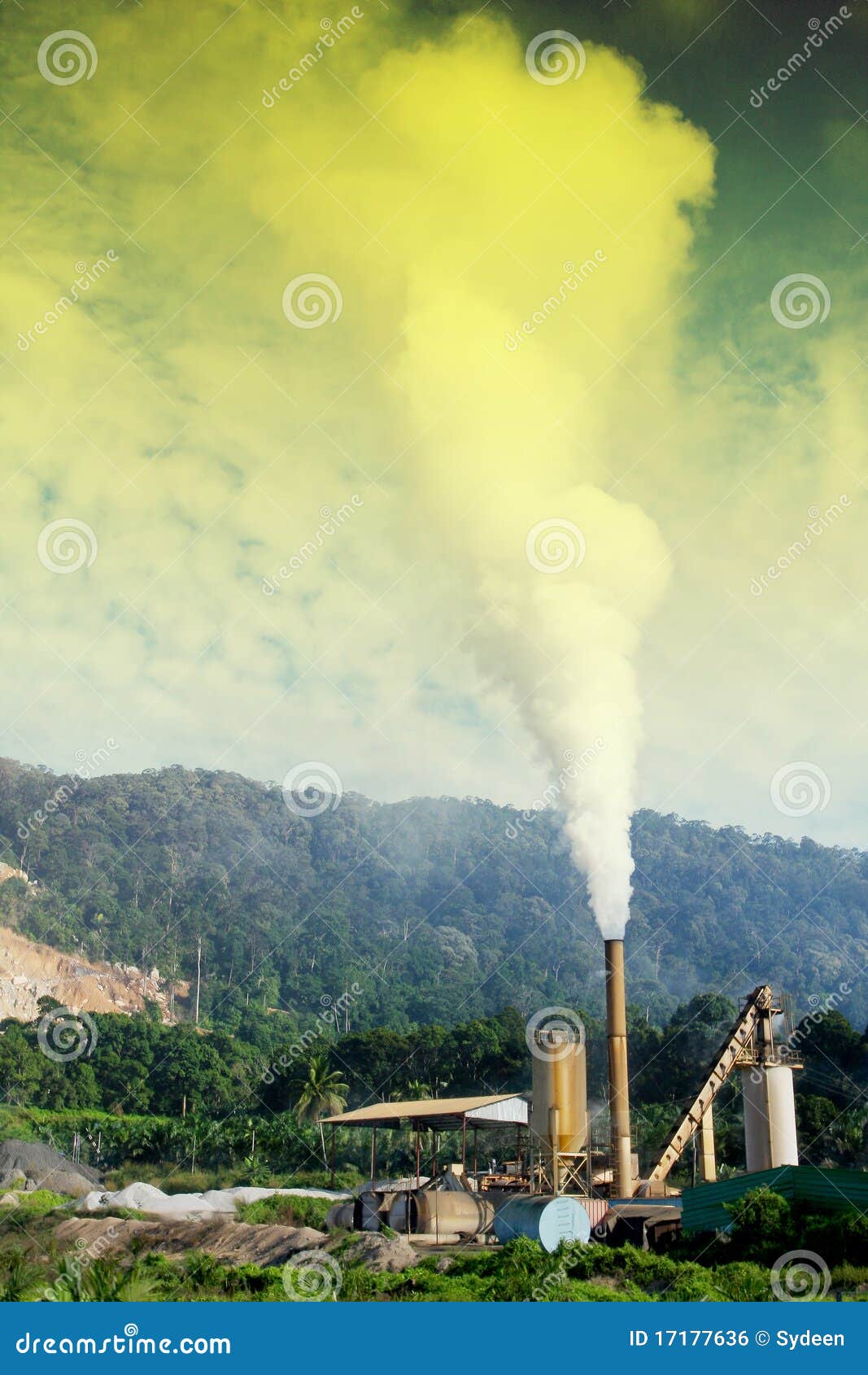 Air pollution stock photo. Image of pollution, ozone - 17177636