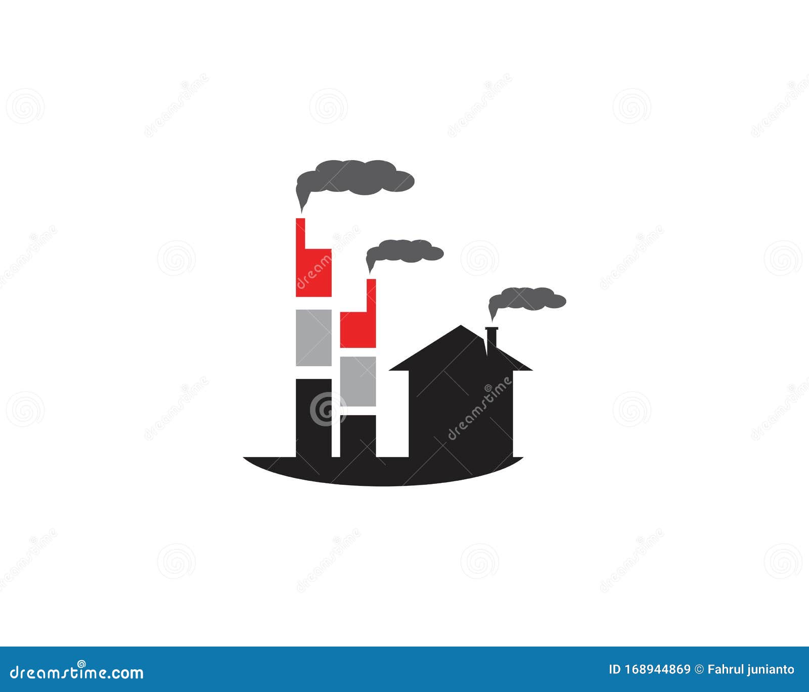 Air Pollution Logo Vector Illustration Stock Illustration ...