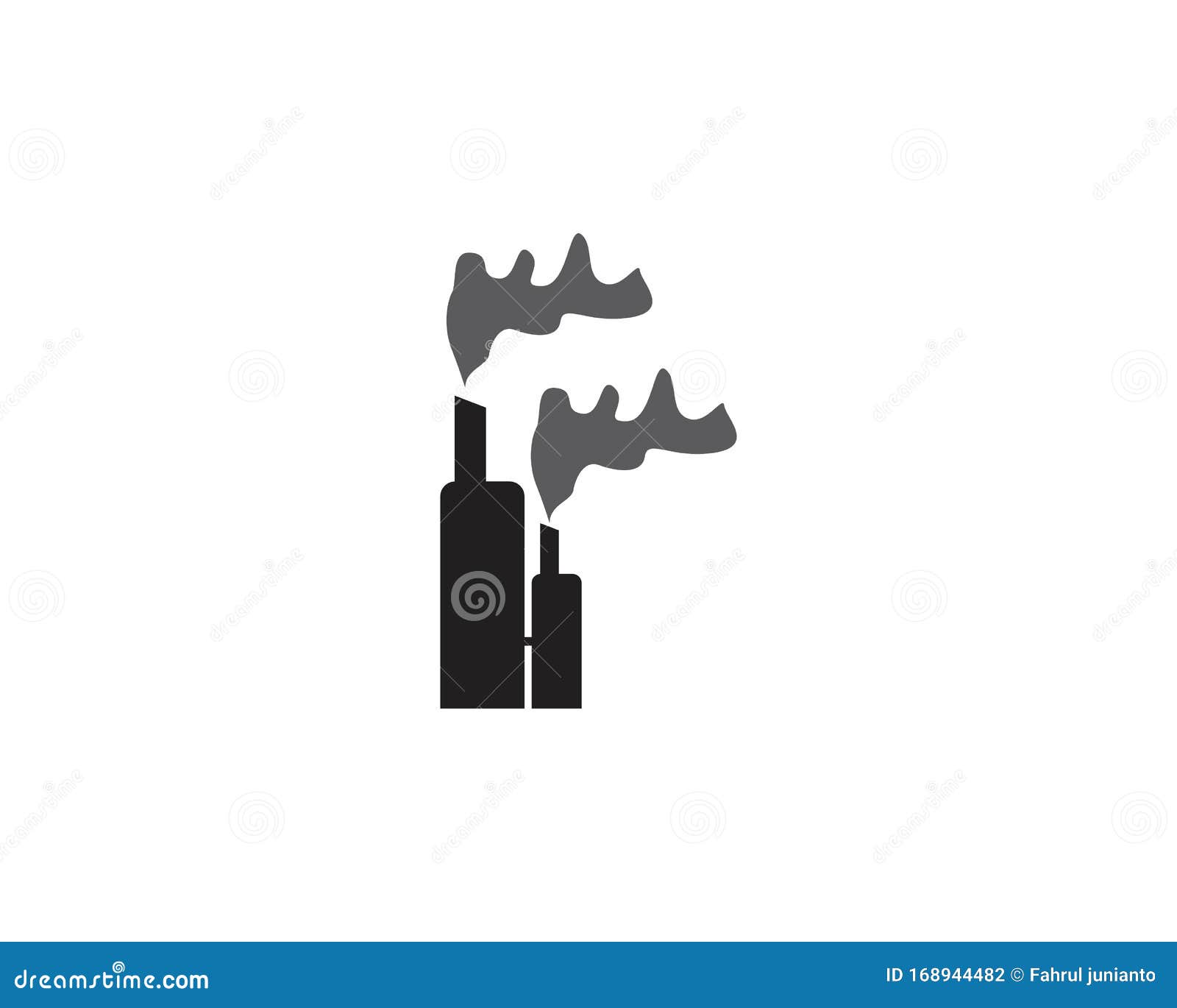 Air Pollution Logo Vector Illustration Stock Illustration ...