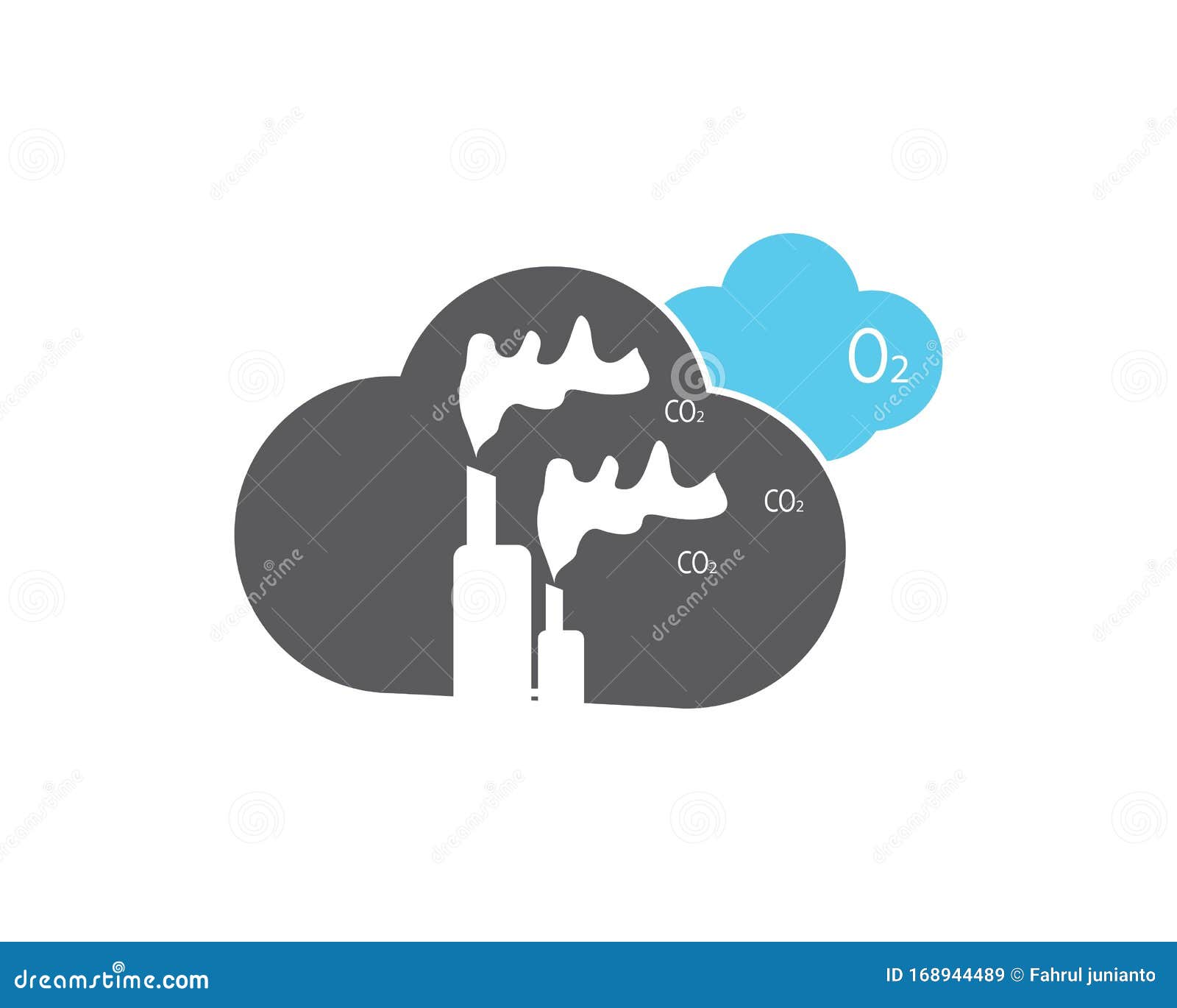 Air Pollution Logo Vector Illustration Stock Illustration ...
