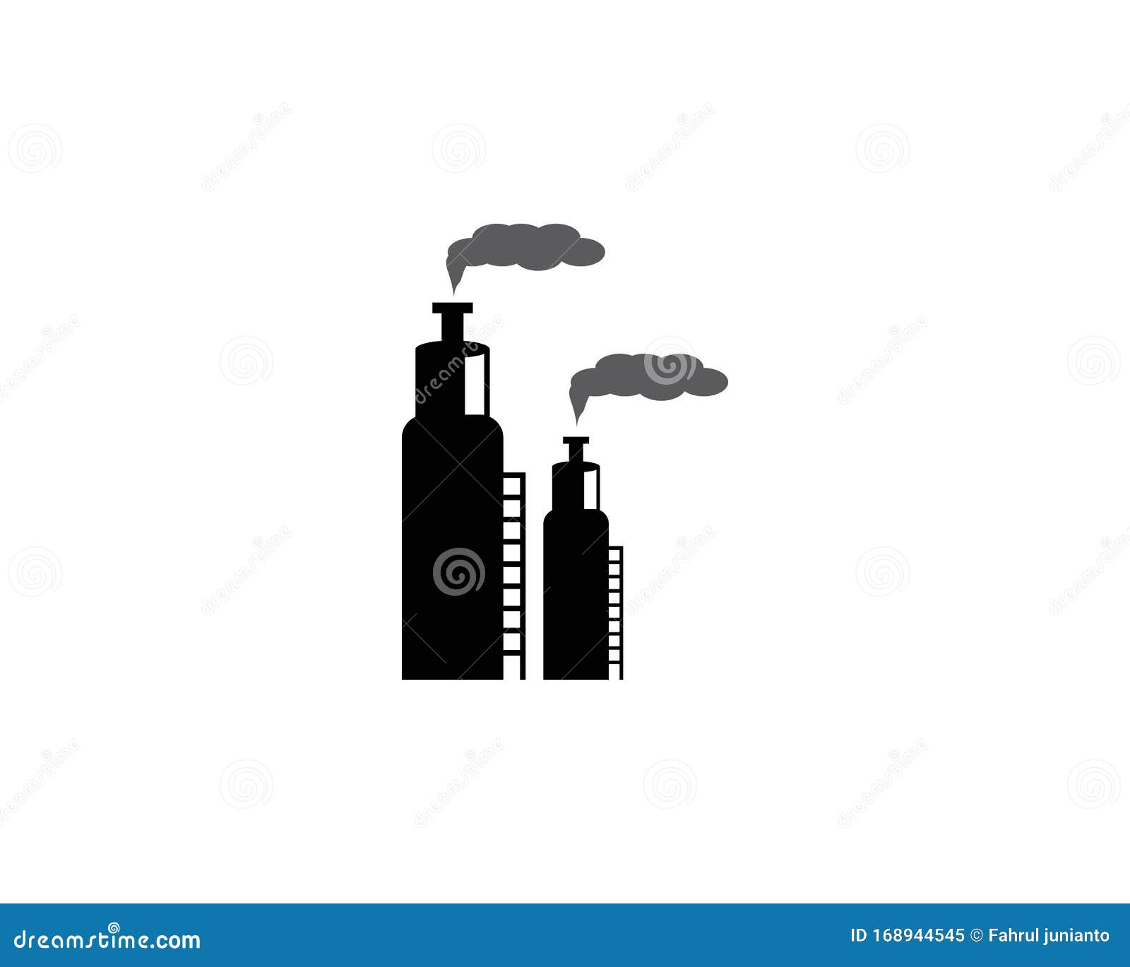 Air Pollution Logo Vector Illustration Stock Vector - Illustration of ...