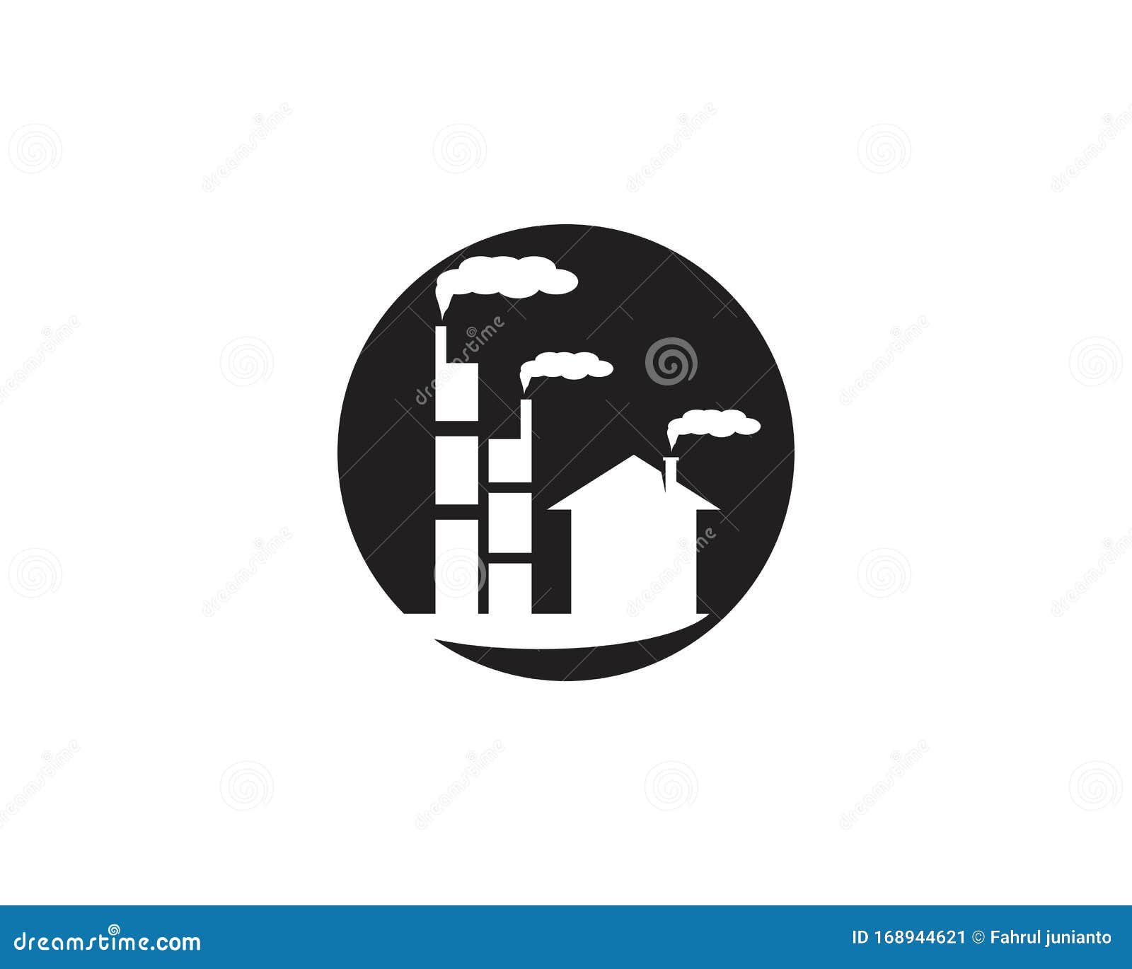 Air Pollution Logo Vector Illustration Stock Illustration ...