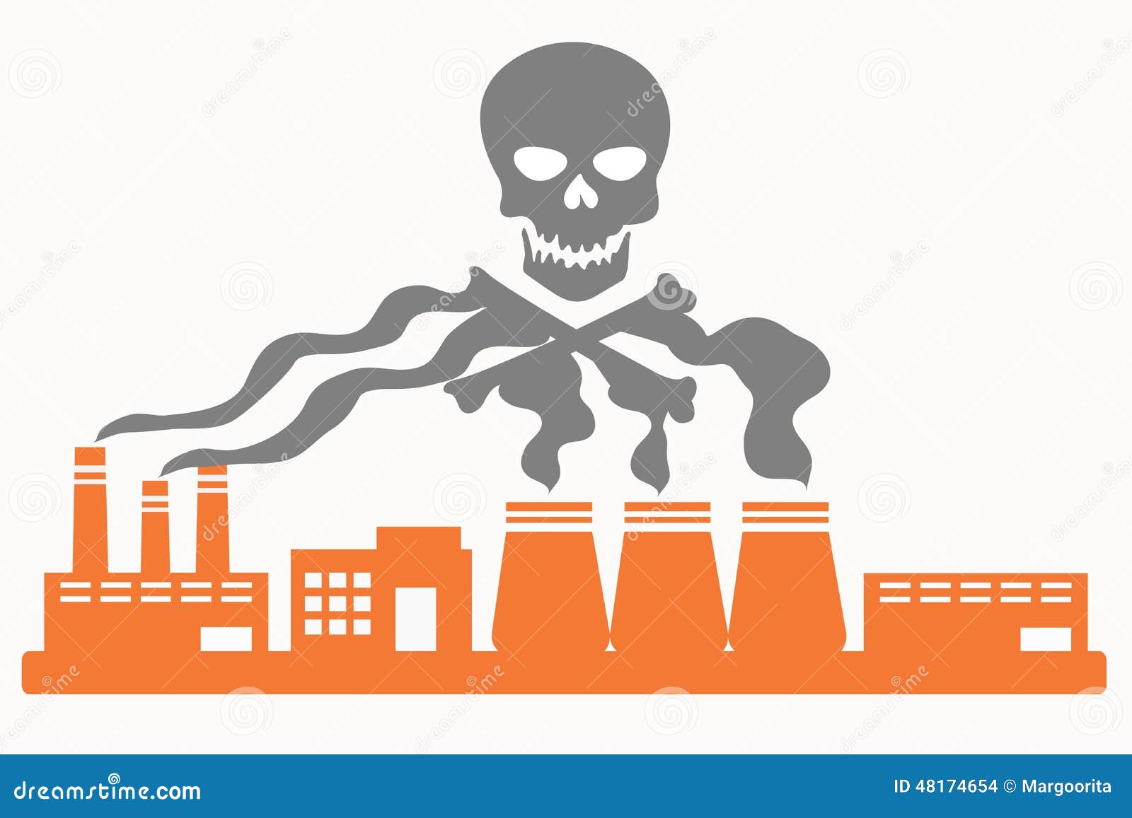 Air pollution stock vector. Illustration of symbol, graphic - 48174654