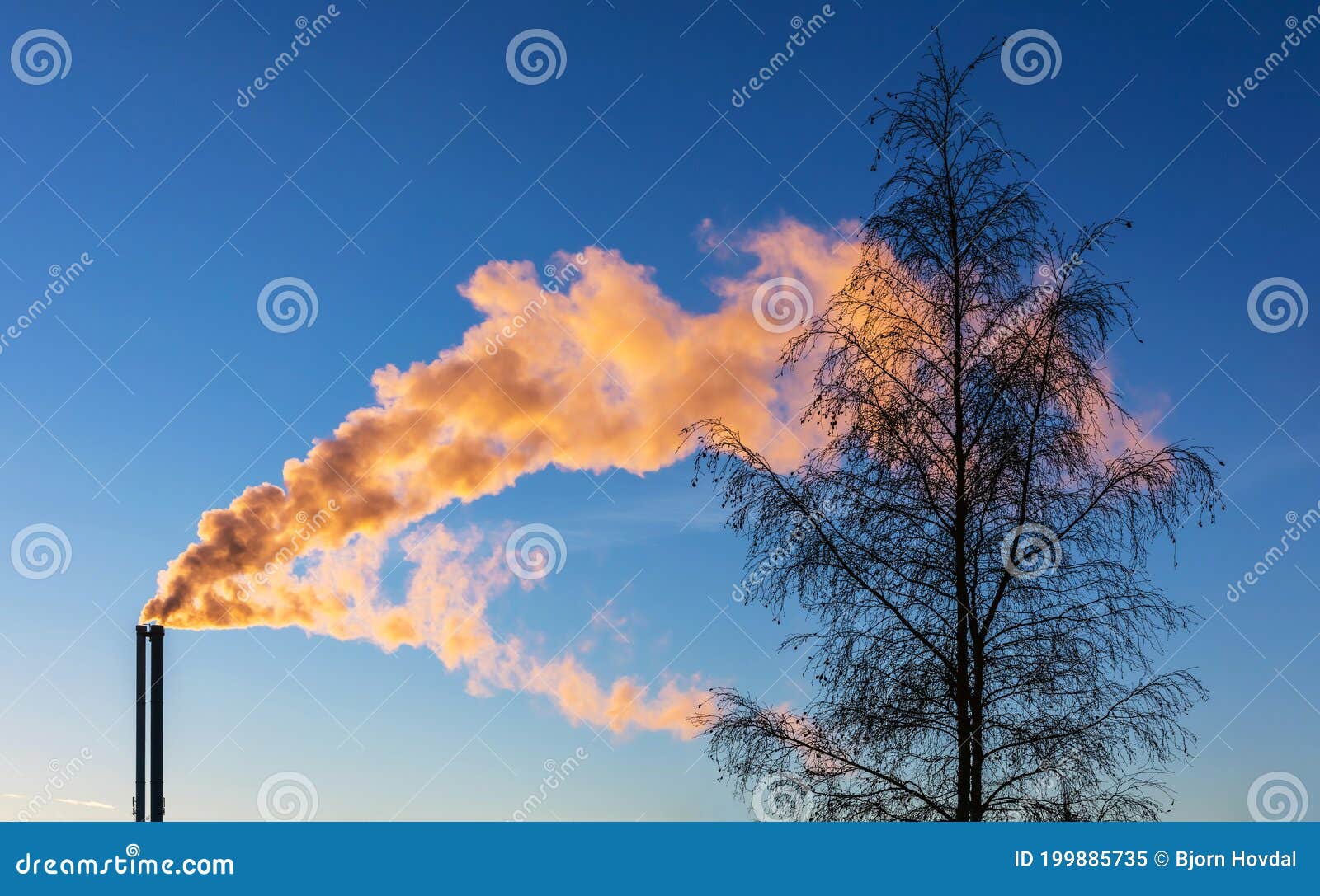Air pollution stock image. Image of exhaust, factory - 199885735