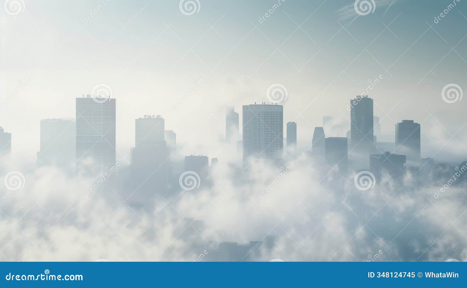 Air Pollution and Smog in Urban Area Stock Image - Image of industry ...