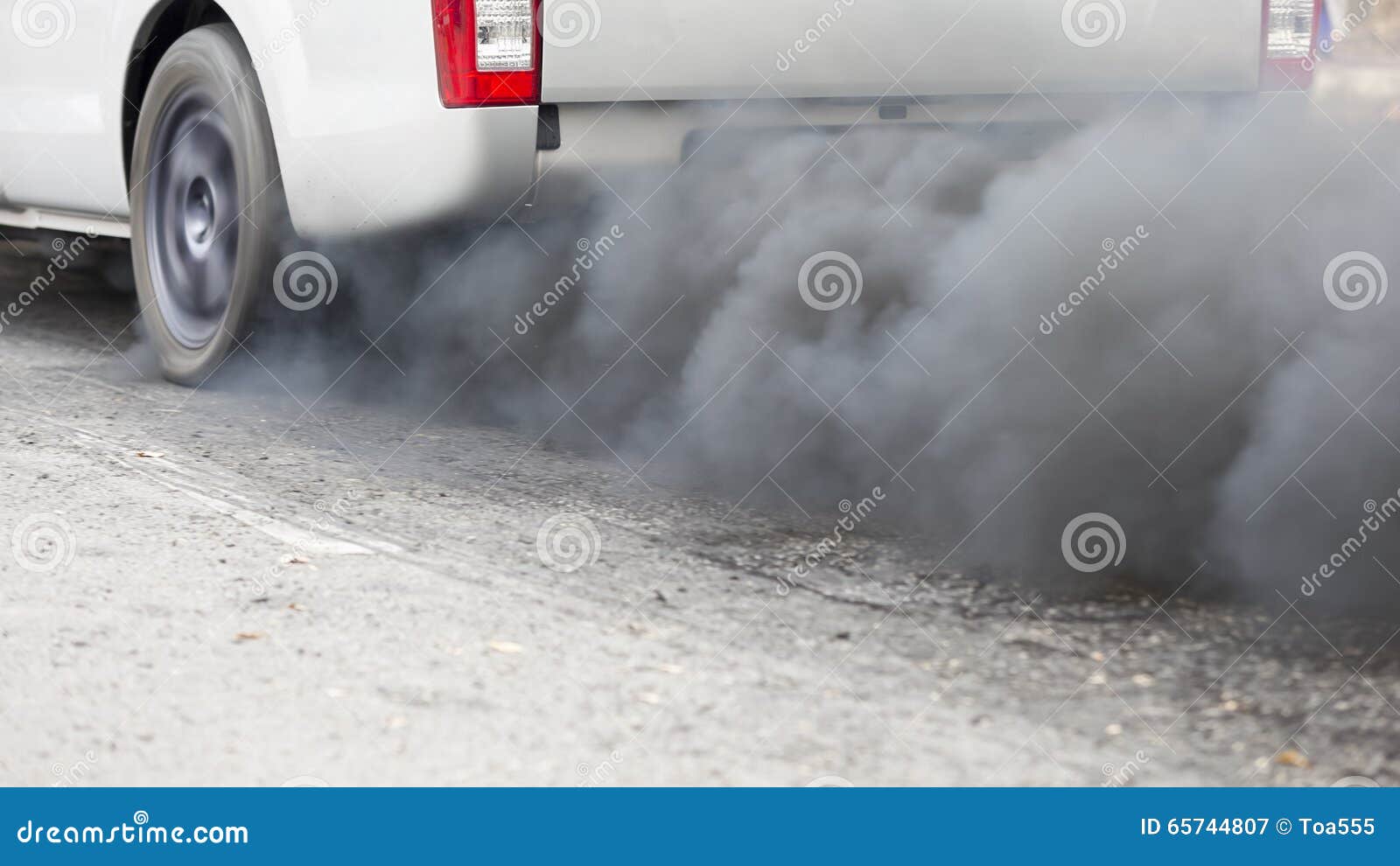 Air Pollution From Vehicle Stock Image | CartoonDealer.com #150872461