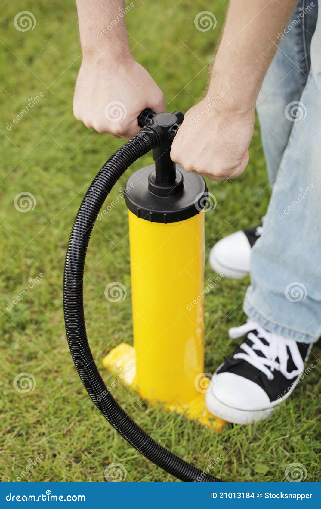 Air Pump stock photo. Image of hands, plastic, handles - 21013184