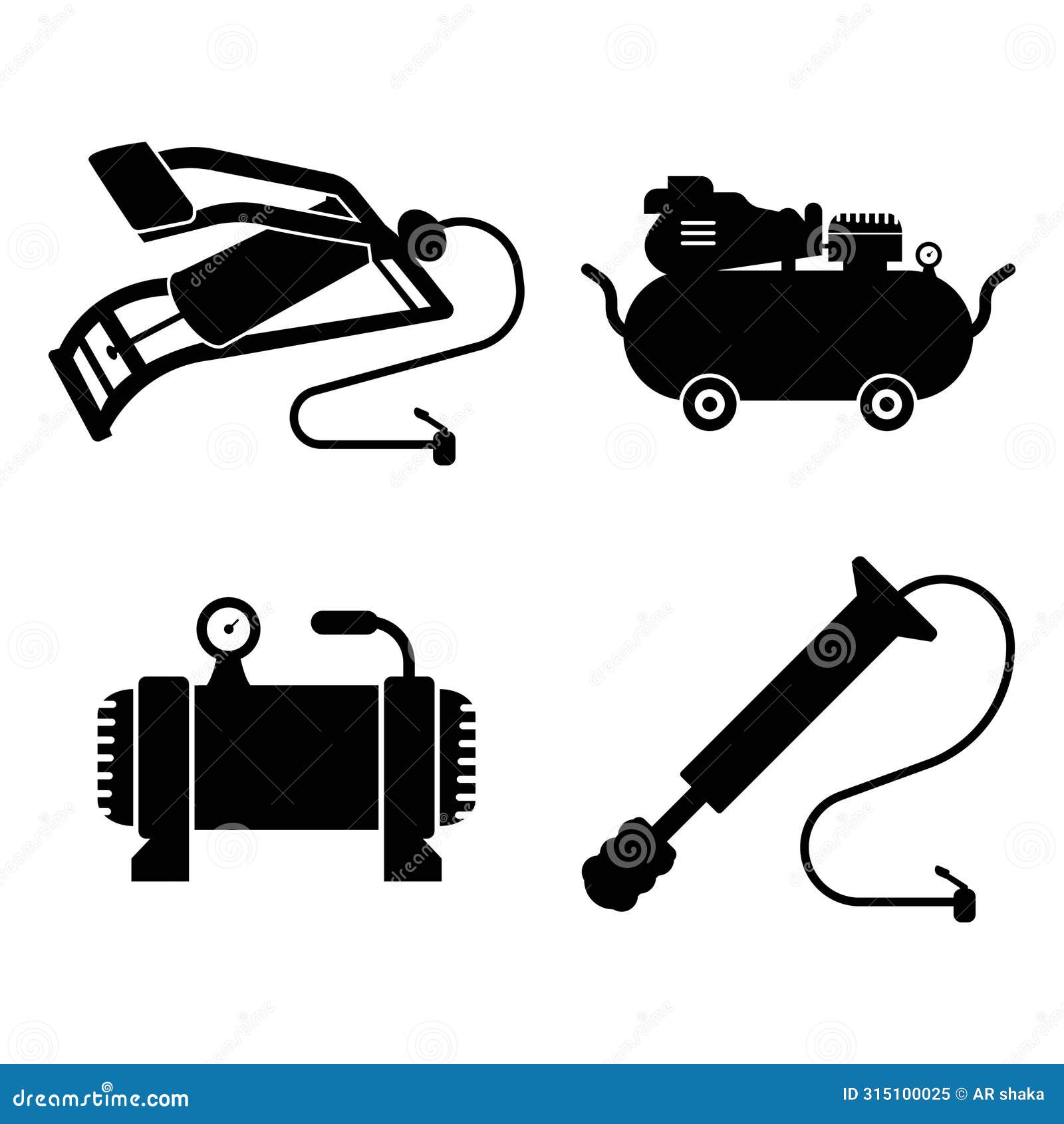 Air Pump and Compressor Icon,logo Vector Illustration Design Template ...
