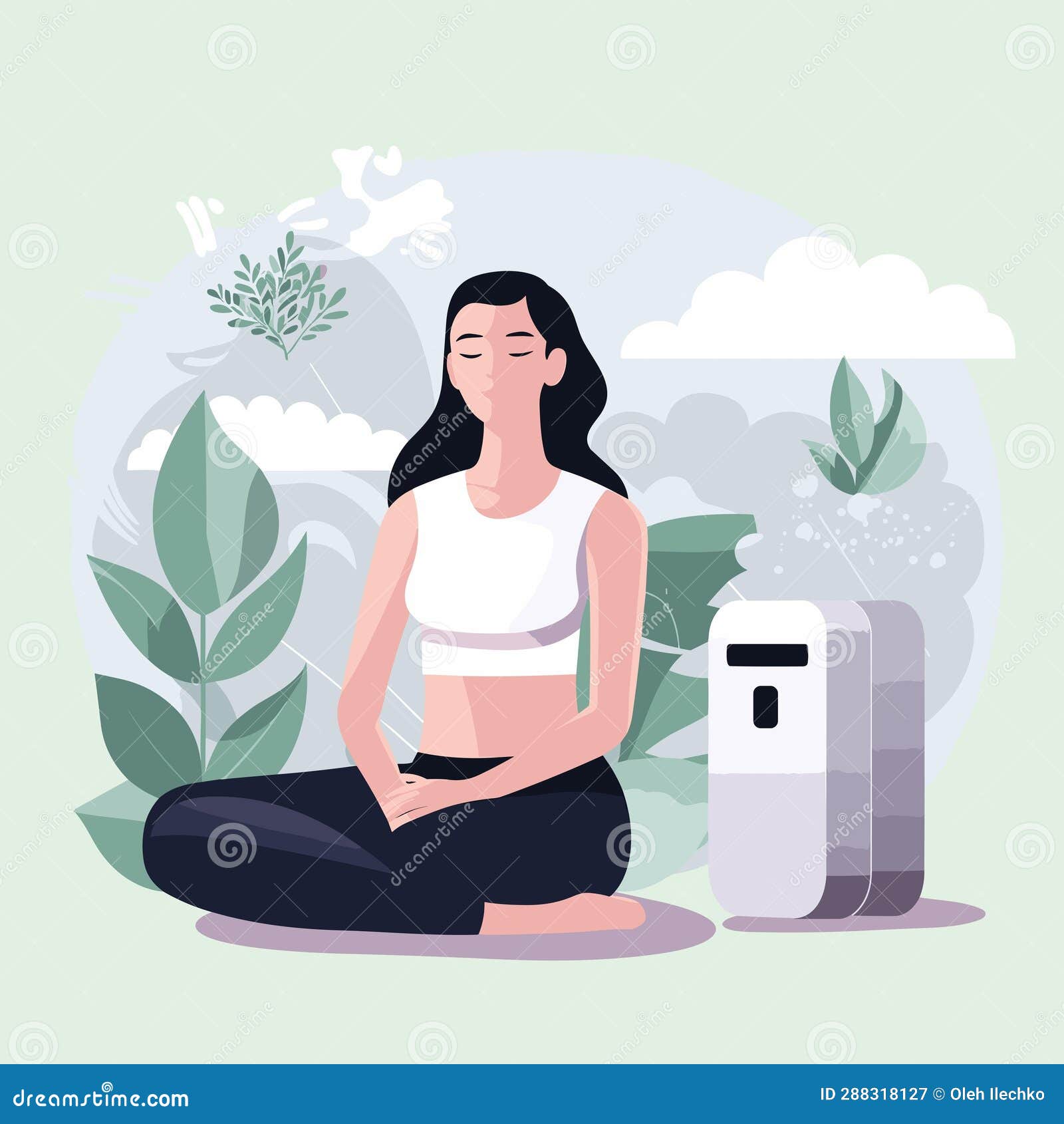 Air Purification Vector Flat Minimalistic Isolated Illustration Stock ...