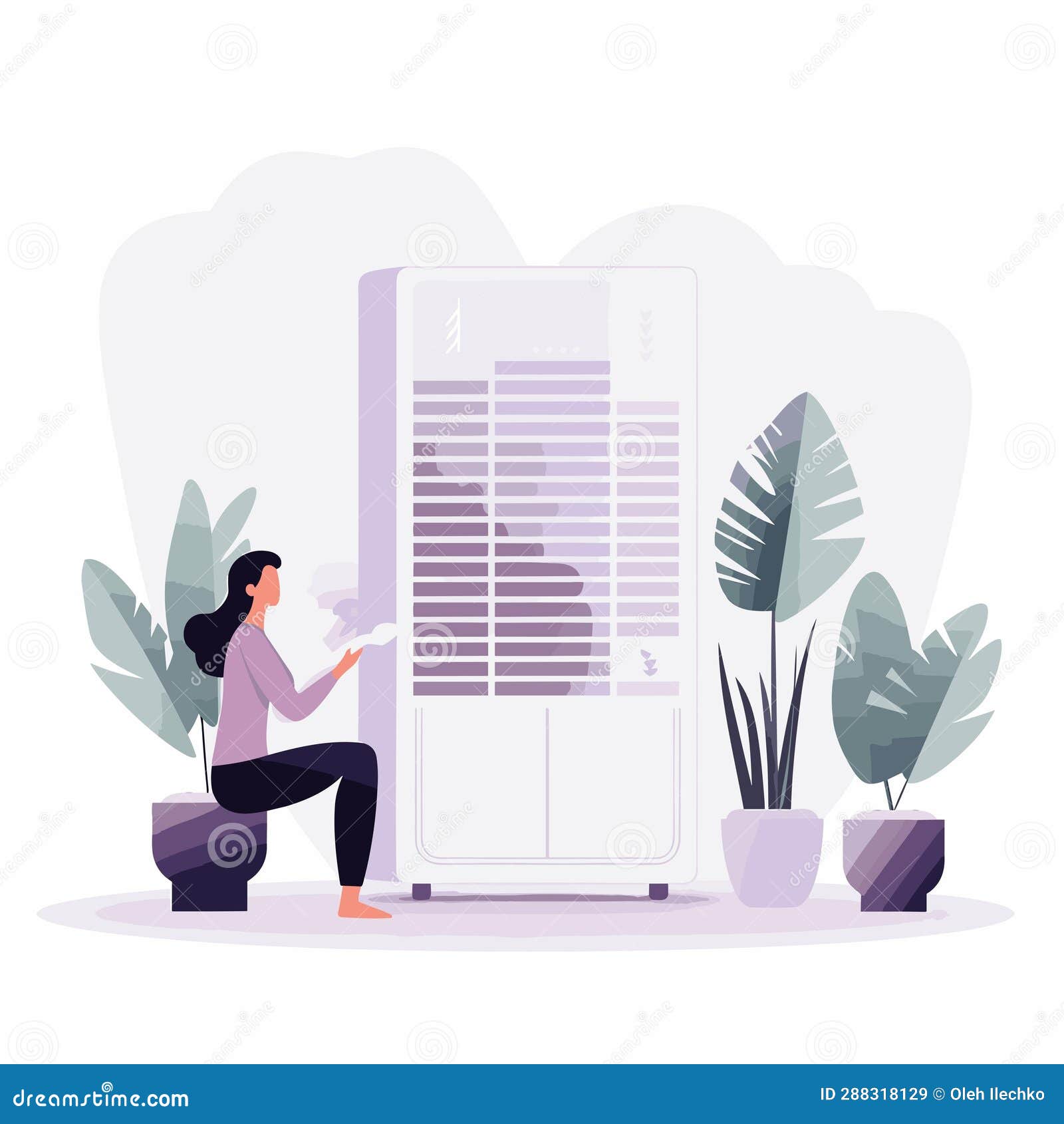 Air Purification Vector Flat Minimalistic Isolated Illustration Stock ...