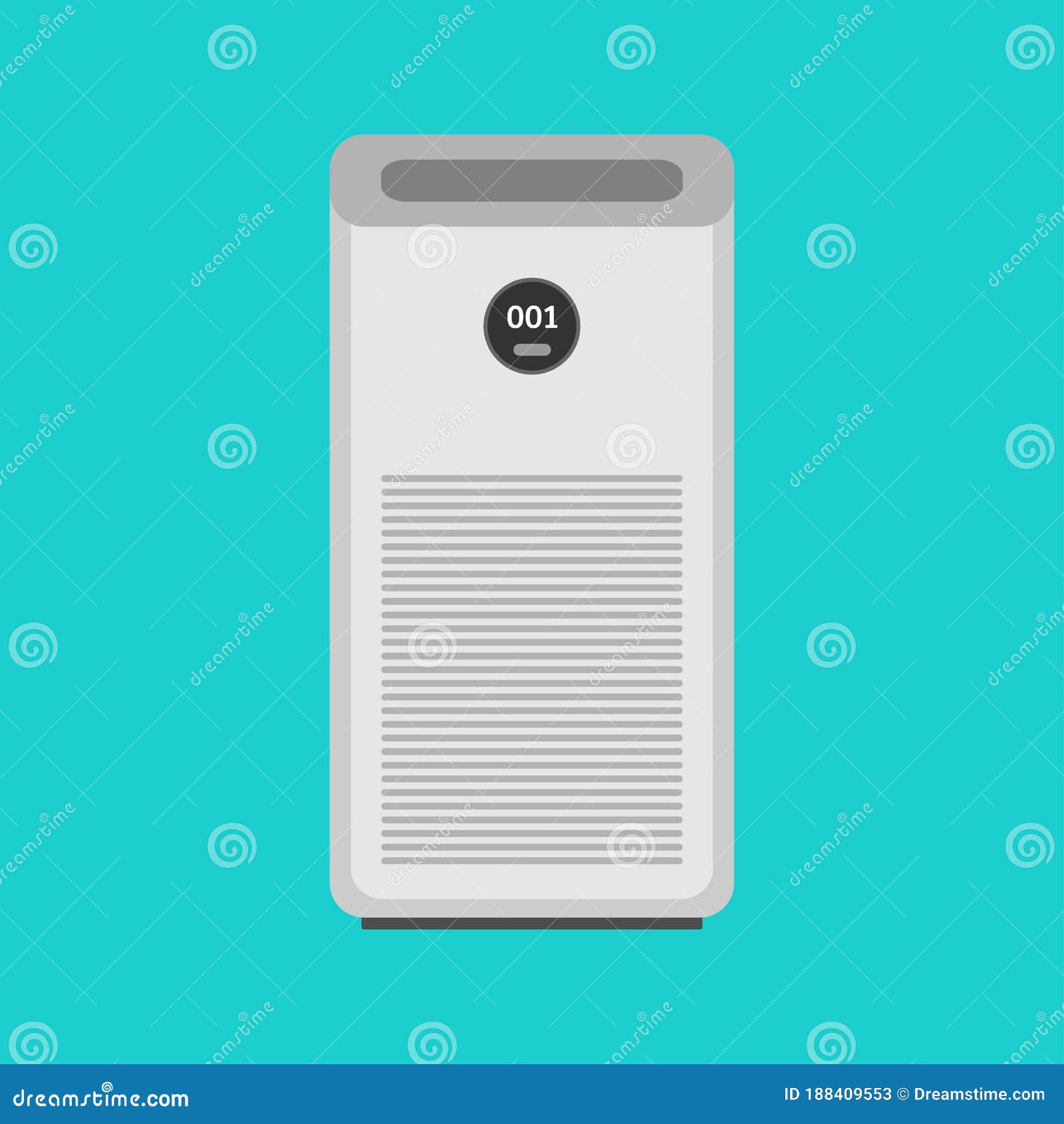 Air Purifier Icon, Fresh Air Concept, Vector, Illustration Stock Vector ...
