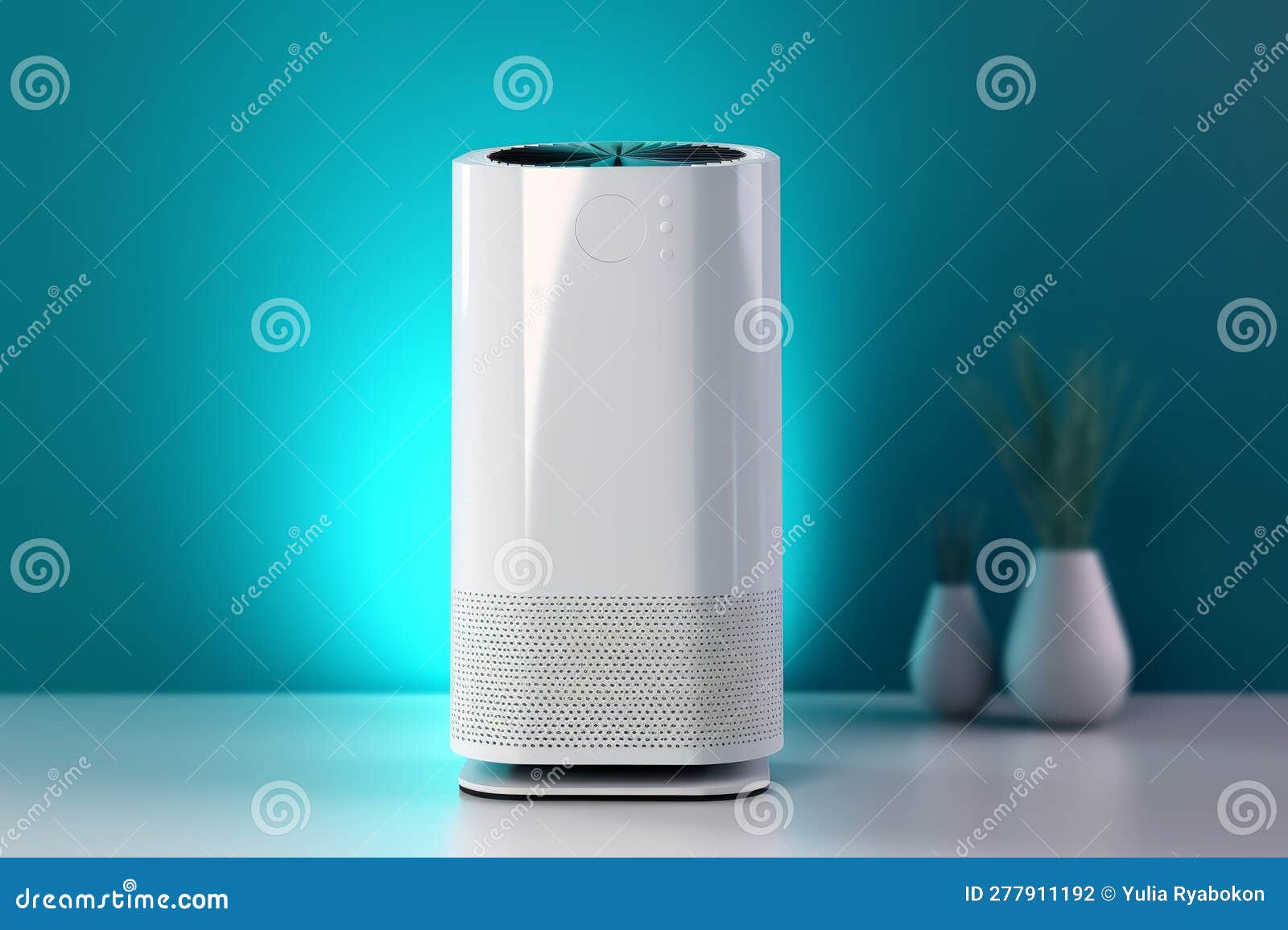 Air Purifier Unit Controller. Generate Ai Stock Illustration ...
