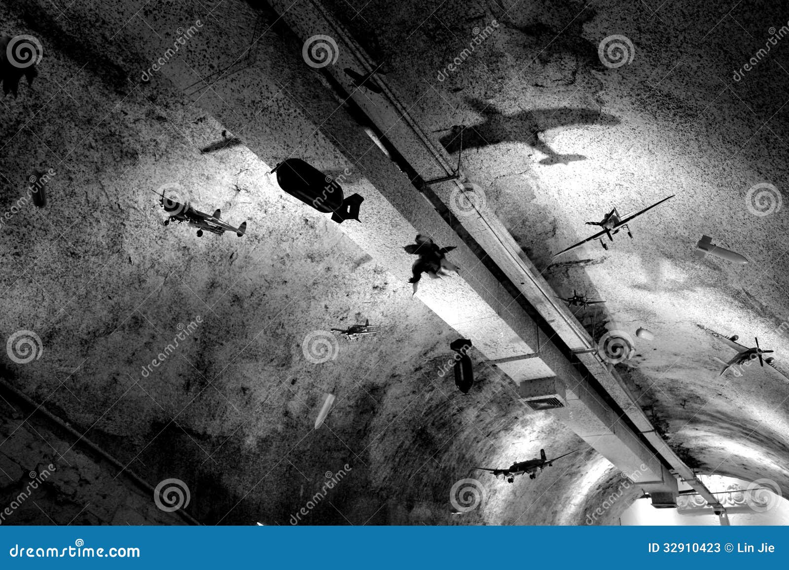 Air-raid shelter stock image. Image of hole, plane, missile - 32910423