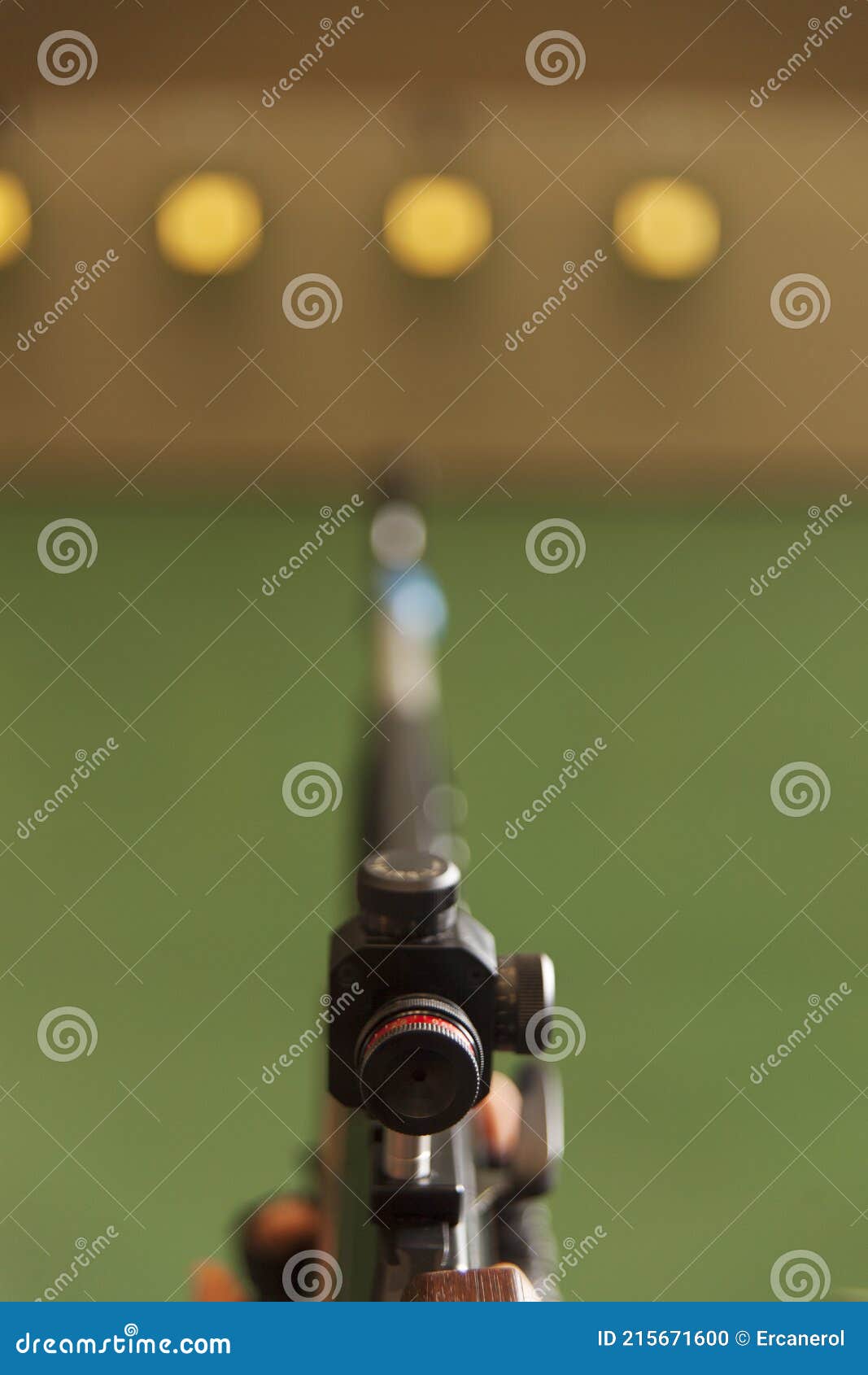 Air Rifle Optics with Targets Stock Photo - Image of accuracy, optics ...