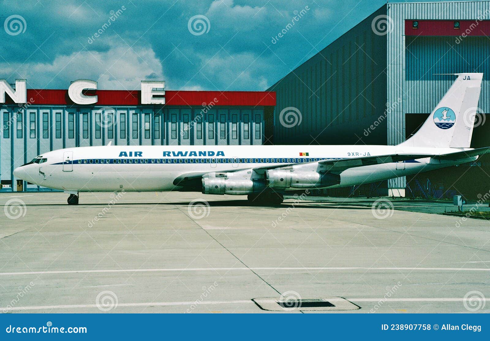 Air Rwanda Boeing B707328 Pxrja Cn 19292 Ln 560 Foto de archivo ...