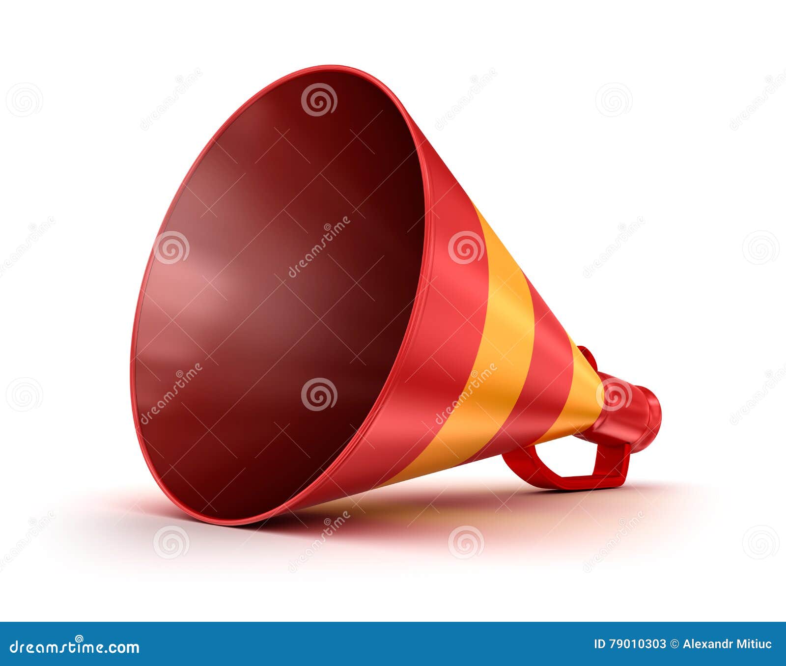 Do Not Shout Isolated On White Background. Cartoon Vector ...