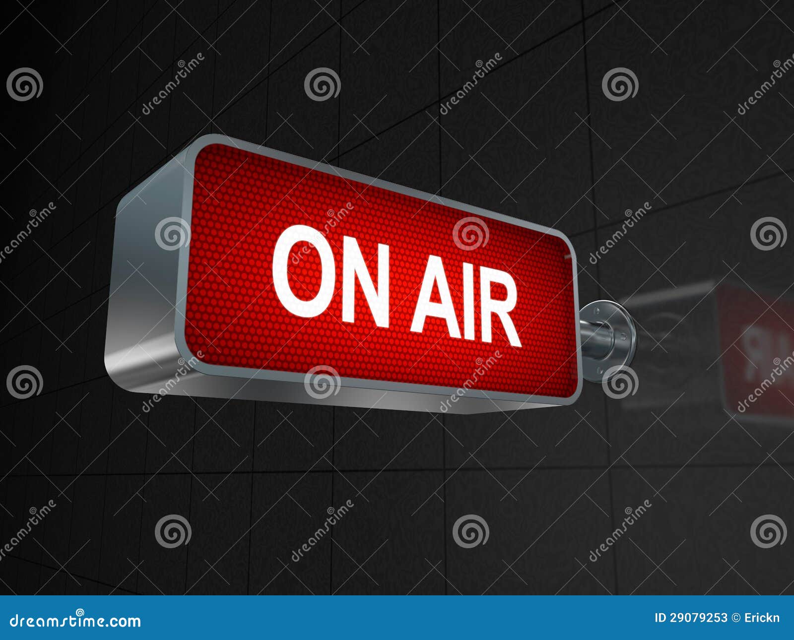 On Air sign stock illustration. Illustration of podcast - 29079253