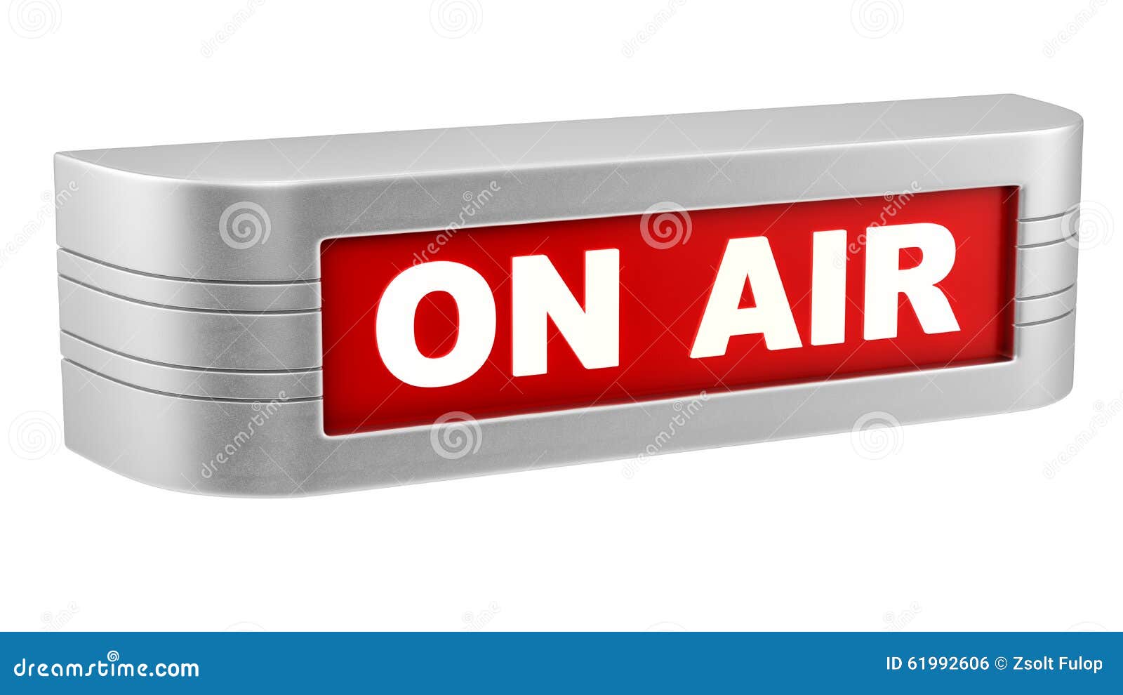 On air sign stock illustration. Illustration of sign - 61992606