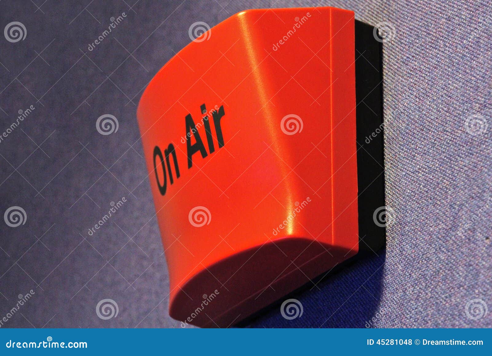On Air Sign stock photo. Image of silence, dimensional - 45281048