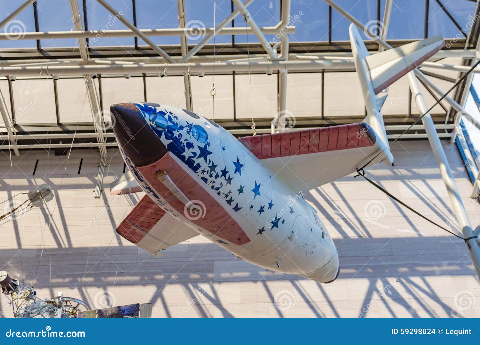 Air and Space Museum Washington DC Spacecraft Editorial Stock Image ...