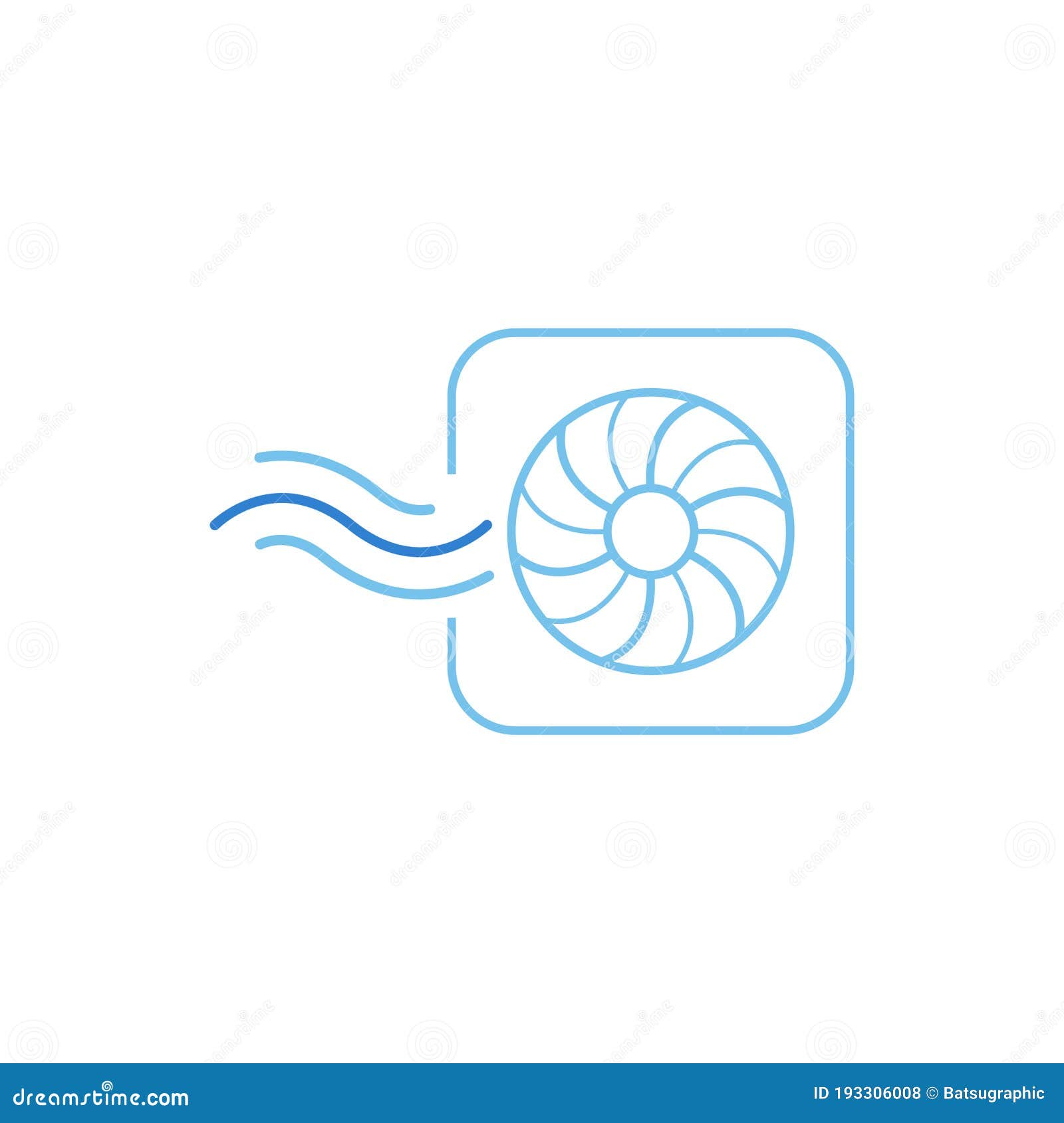 Air Suction Vector Icon Logo Design Stock Vector - Illustration of hood ...