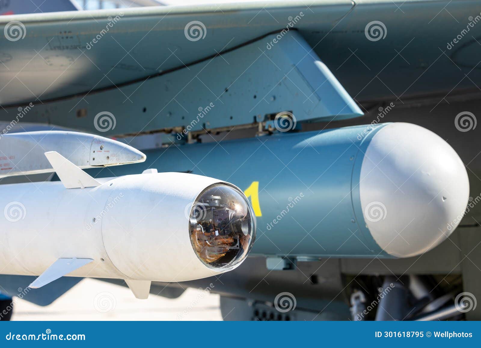 Air To Surface Guided Missile with Television or Optical Guidance Stock ...