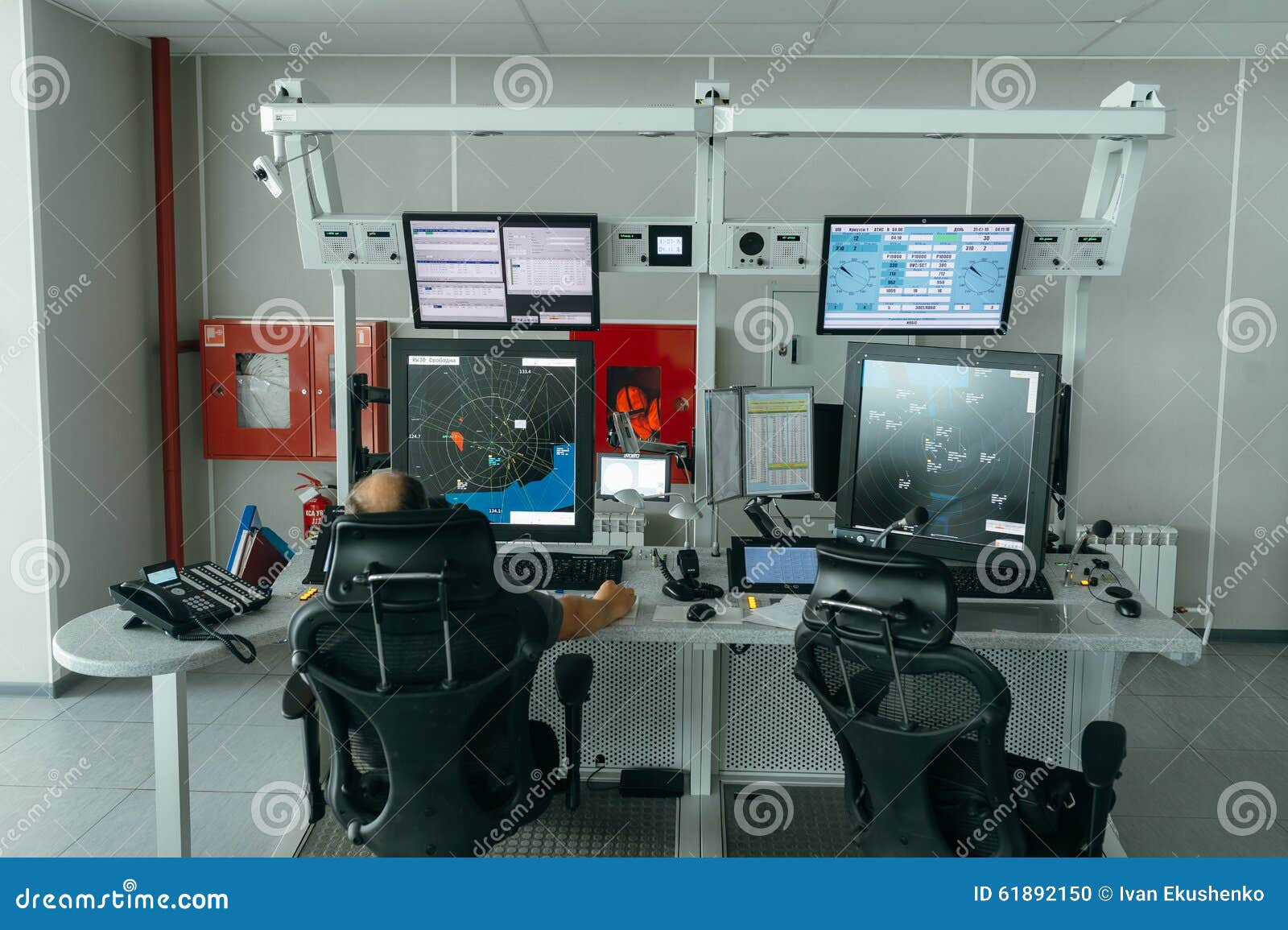 Air Traffic Control (ATC) editorial image. Image of computer - 61892150