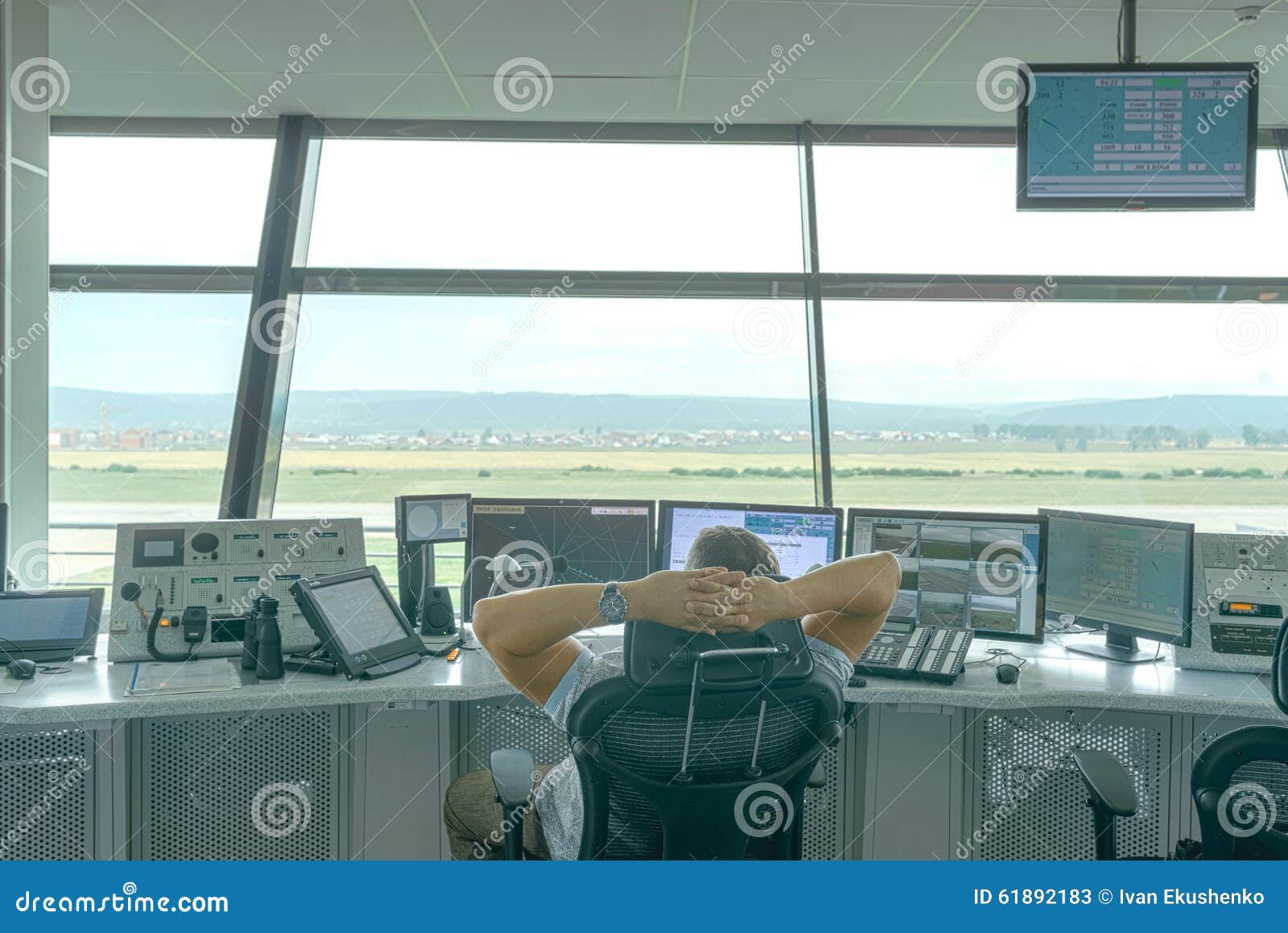 Air Traffic Control (ATC) editorial stock photo. Image of airplane ...