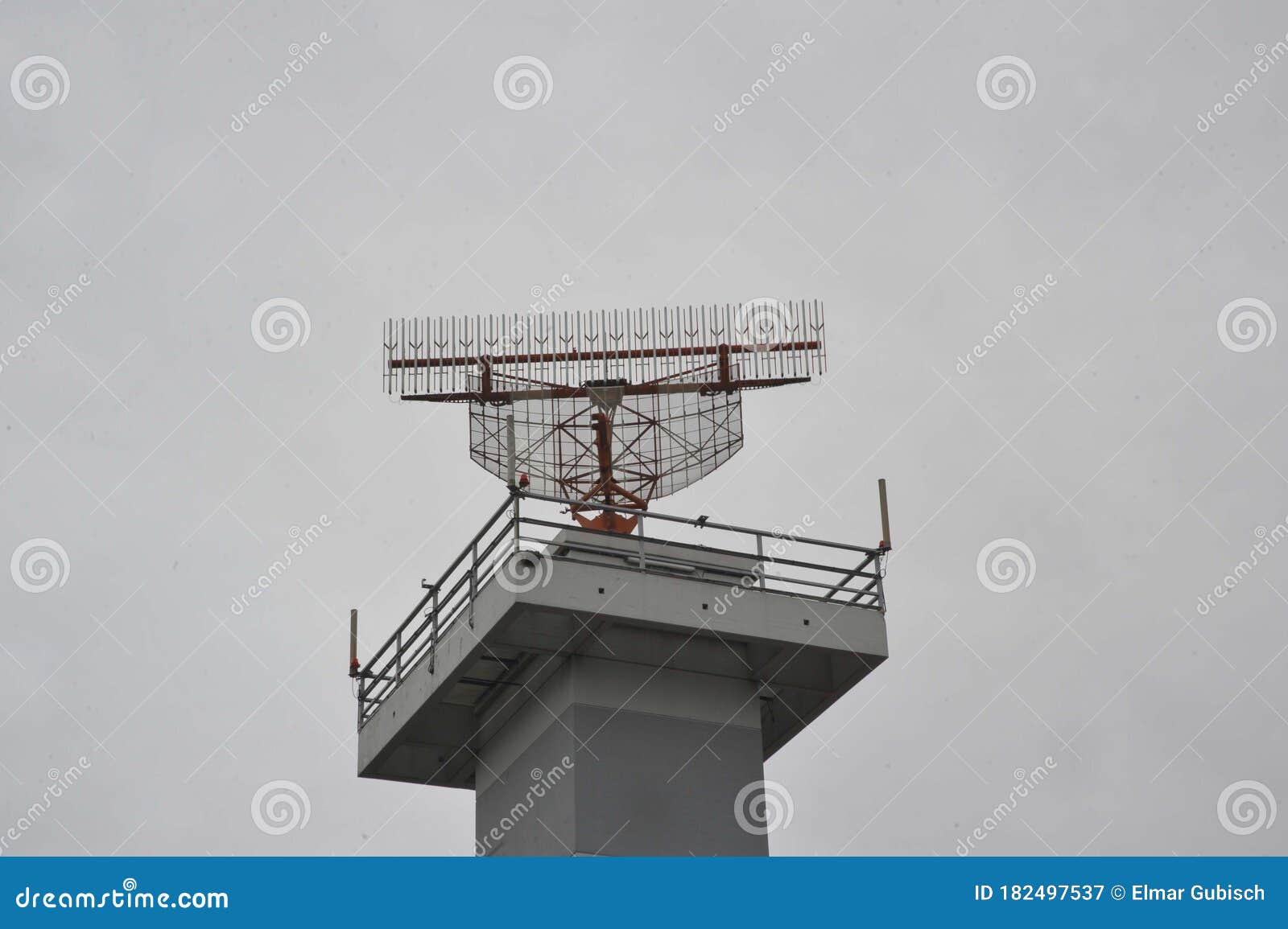 Air Traffic Control with Radar Stock Image - Image of safety, long ...