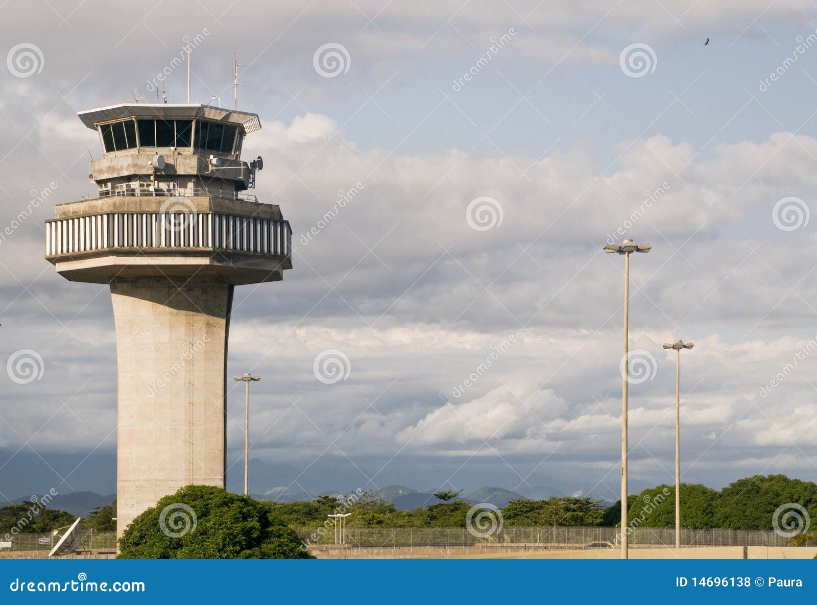 Air Traffic Control Tower stock photo. Image of dusk - 14696138
