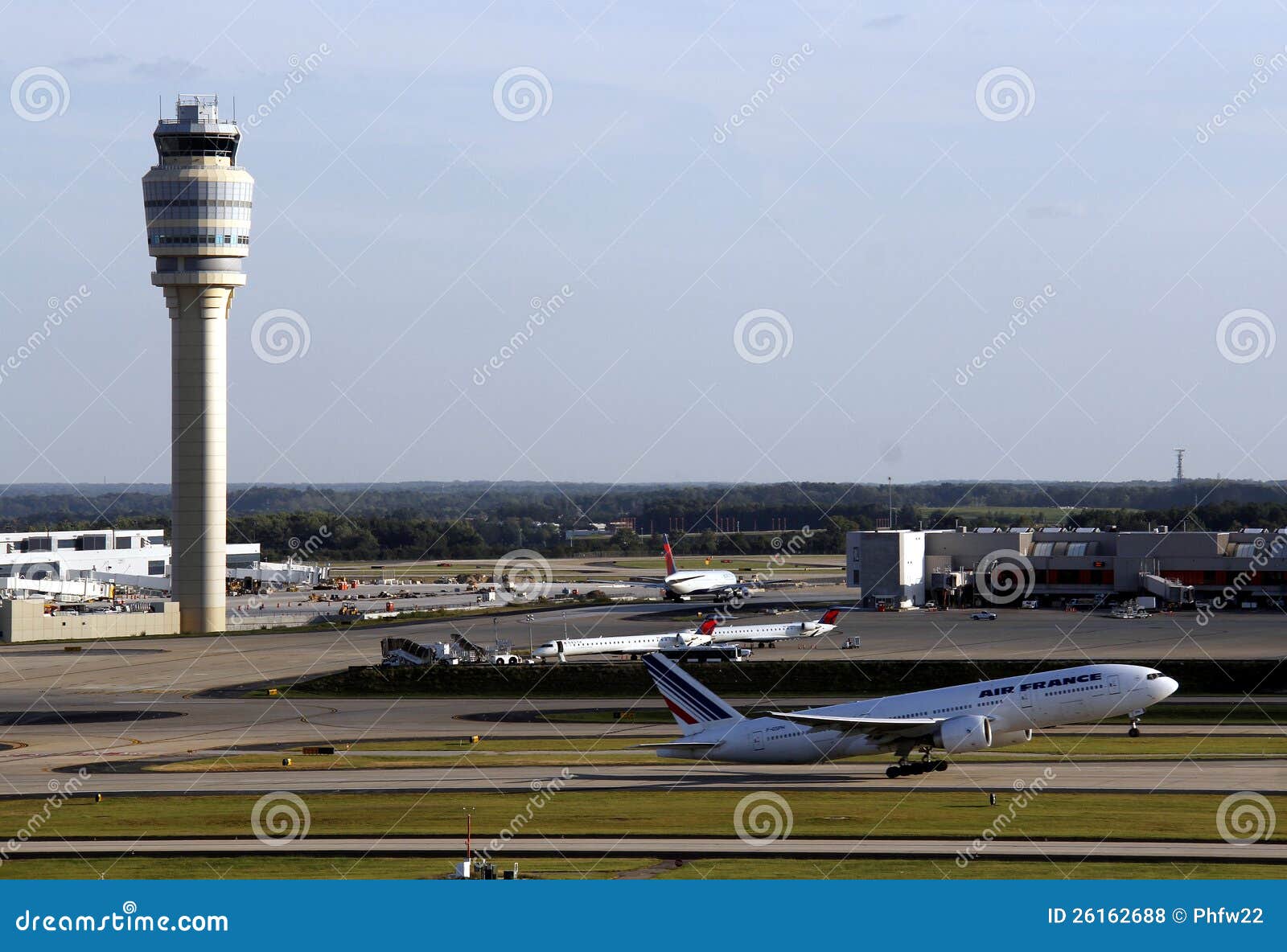 Air traffic control tower editorial stock photo. Image of airport ...