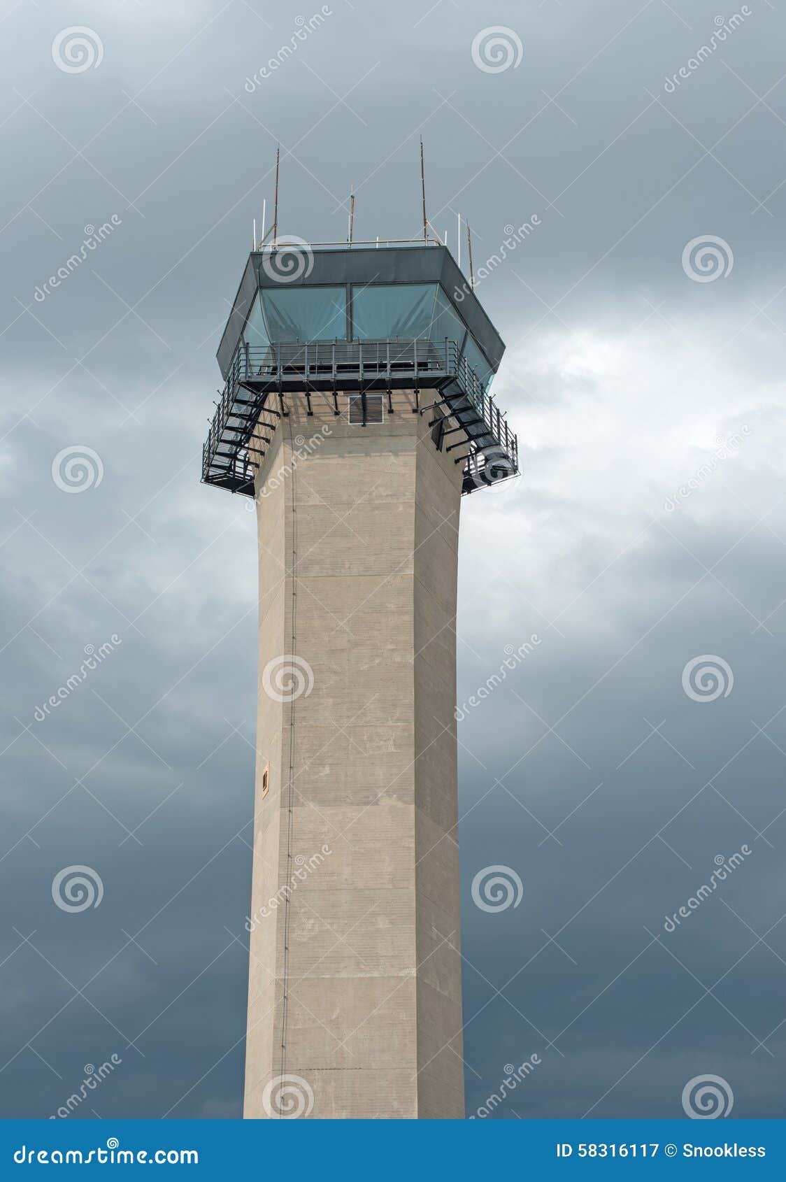 Air Traffic Control Tower stock image. Image of aviation - 58316117