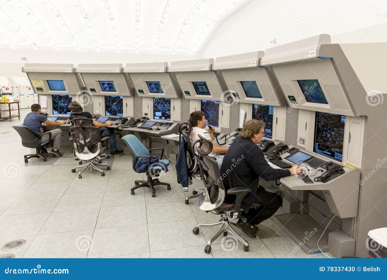Air Traffic Services Authority Control Center Editorial Image - Image ...