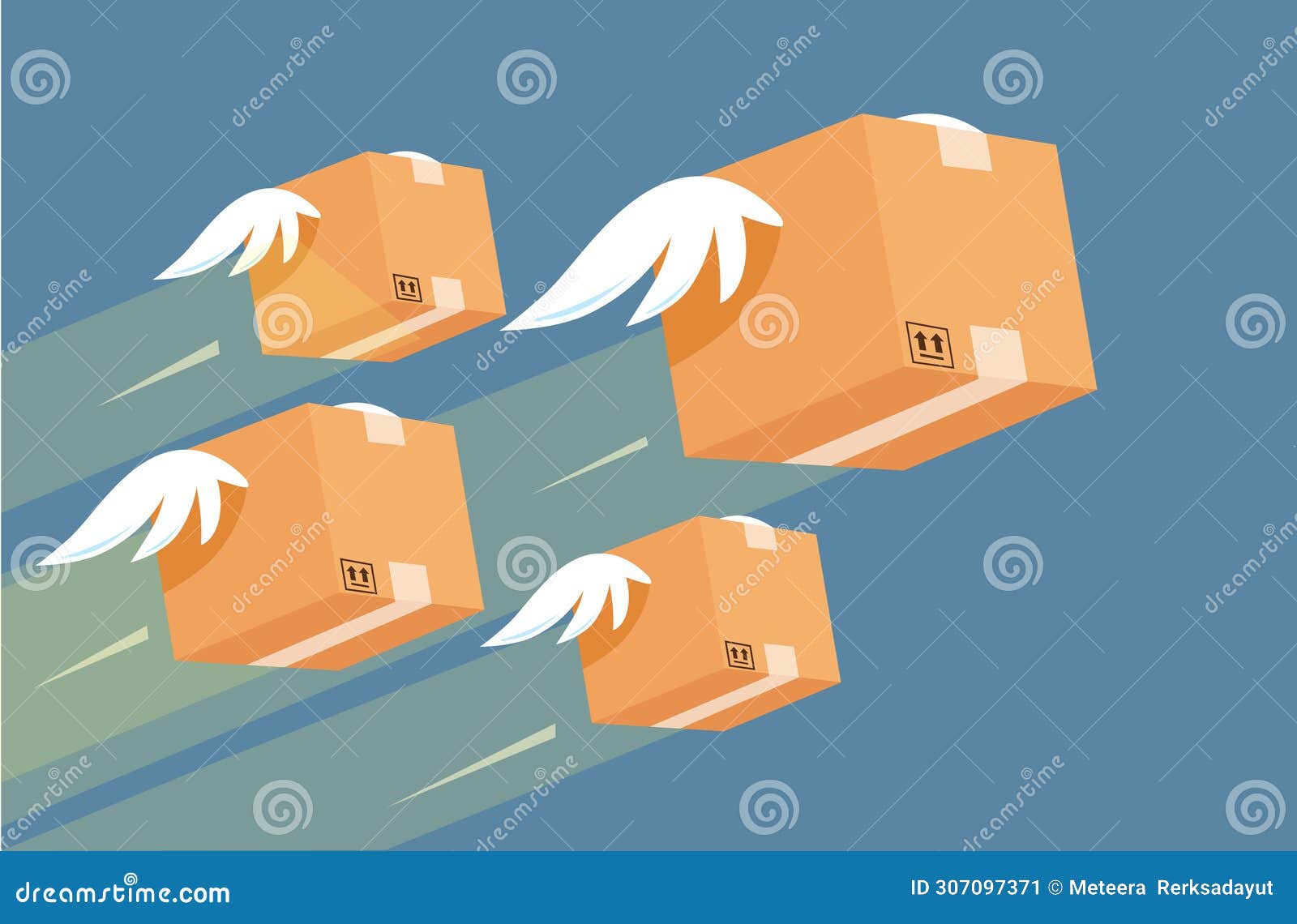 Fast Service, Air Transportation To Send Many Products Around the World ...